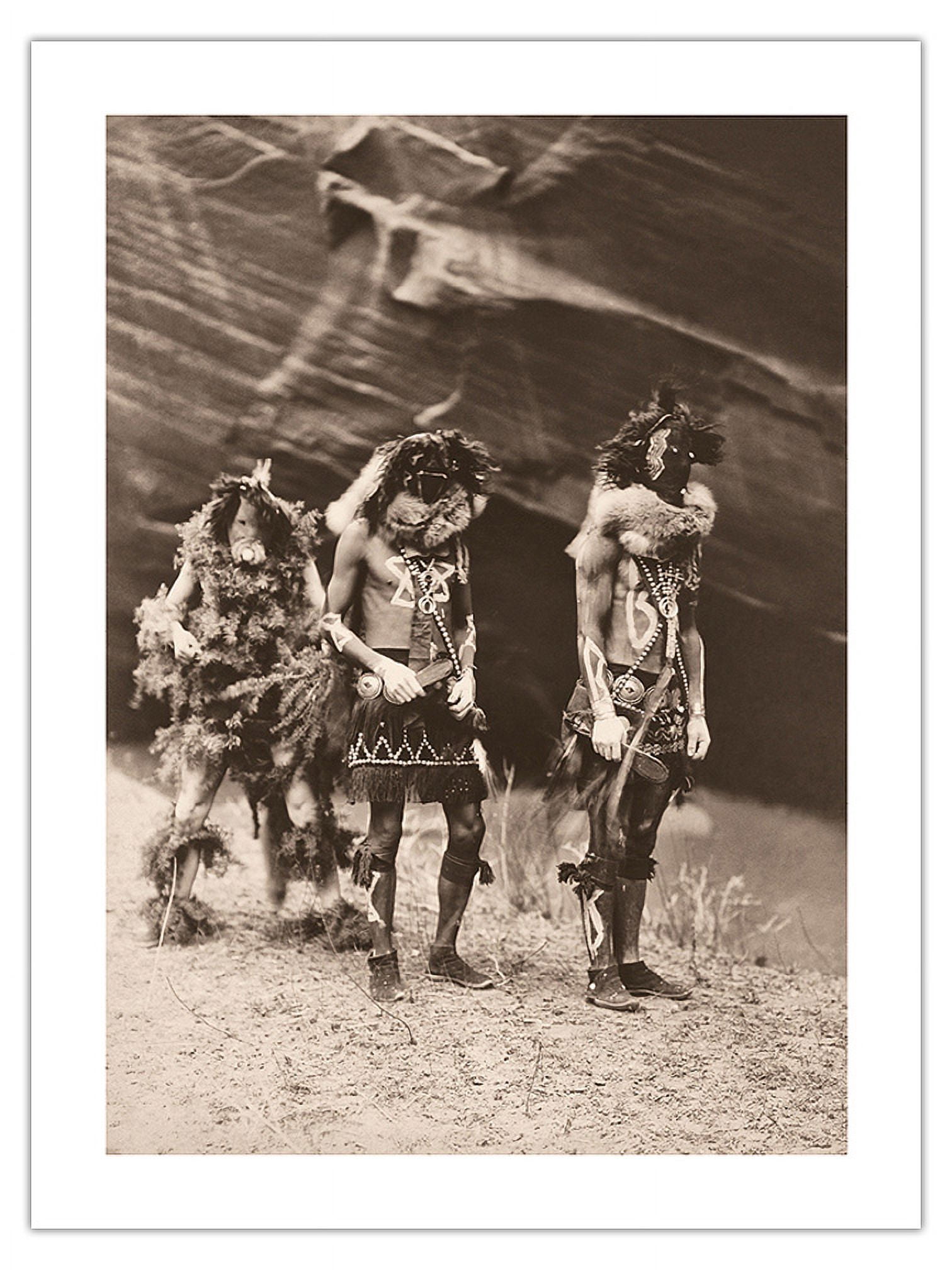 Yeibichai War Gods - Navajo Ceremony - The North American Indians ...