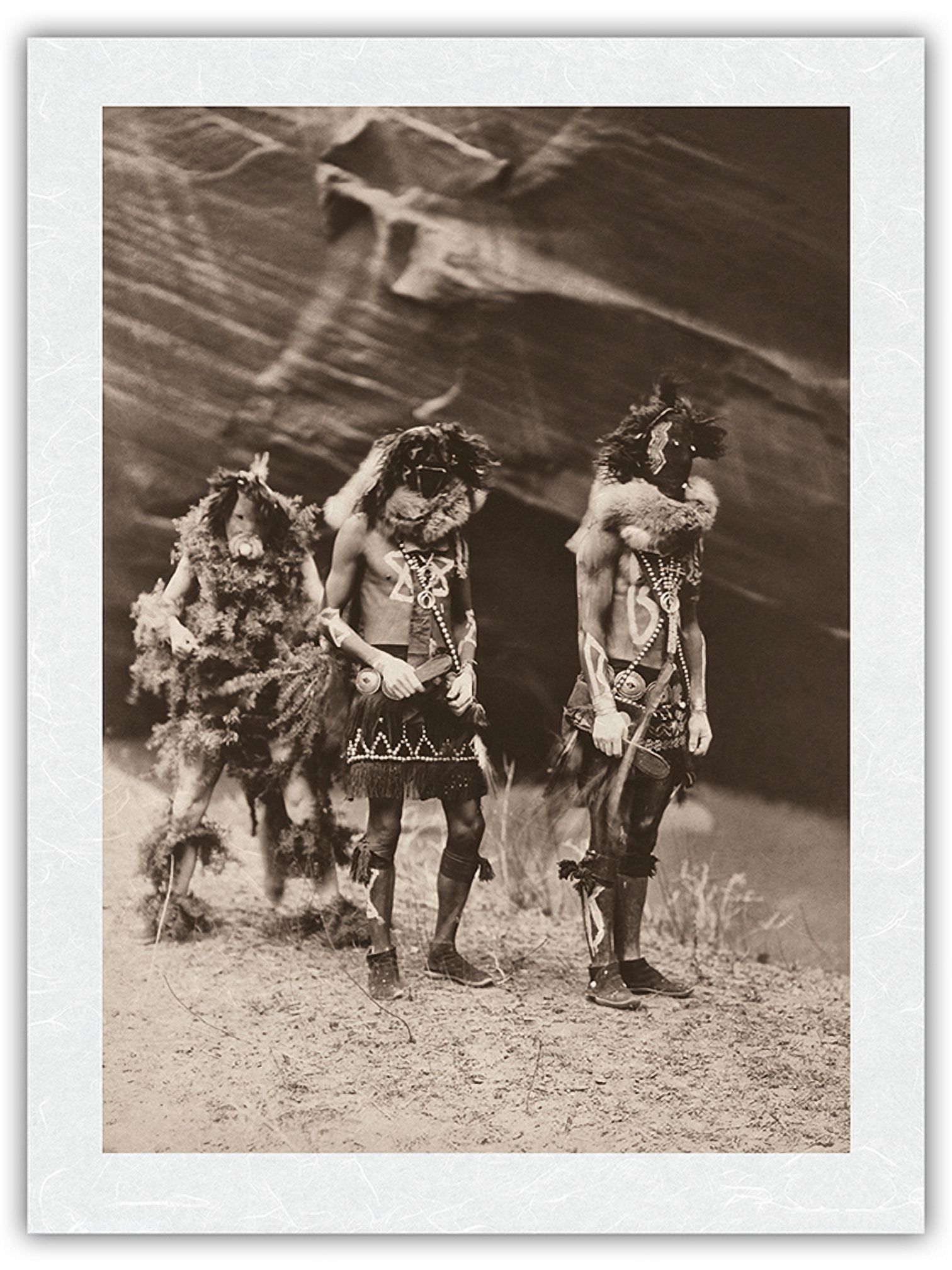 Yeibichai War Gods - Navajo Ceremony - The North American Indians ...