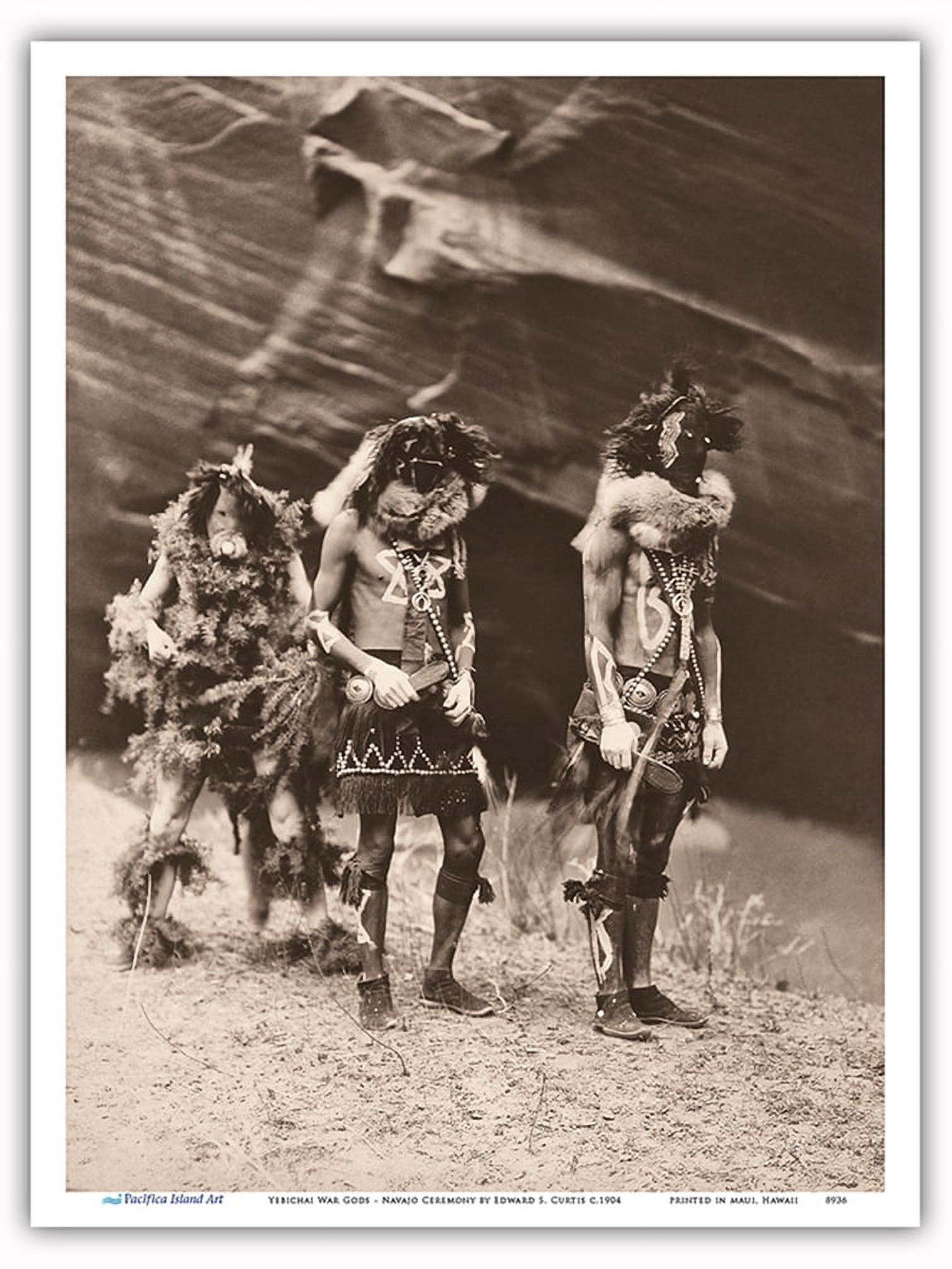 Yeibichai War Gods - Navajo Ceremony - The North American Indians ...