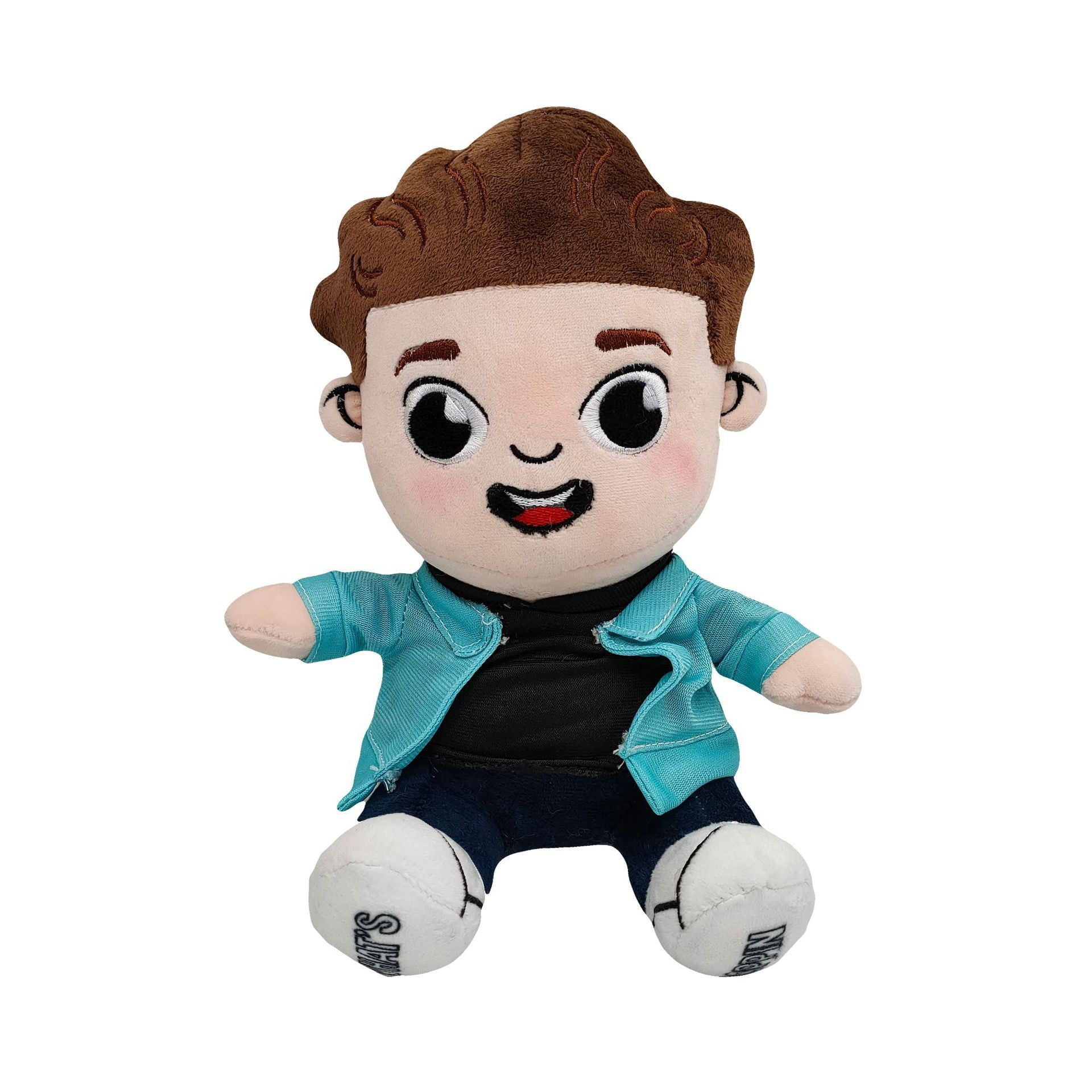 Yejue 9.4inch Caylus Plush Toy, Stuffed Doll in Cute Blue Clothes ...