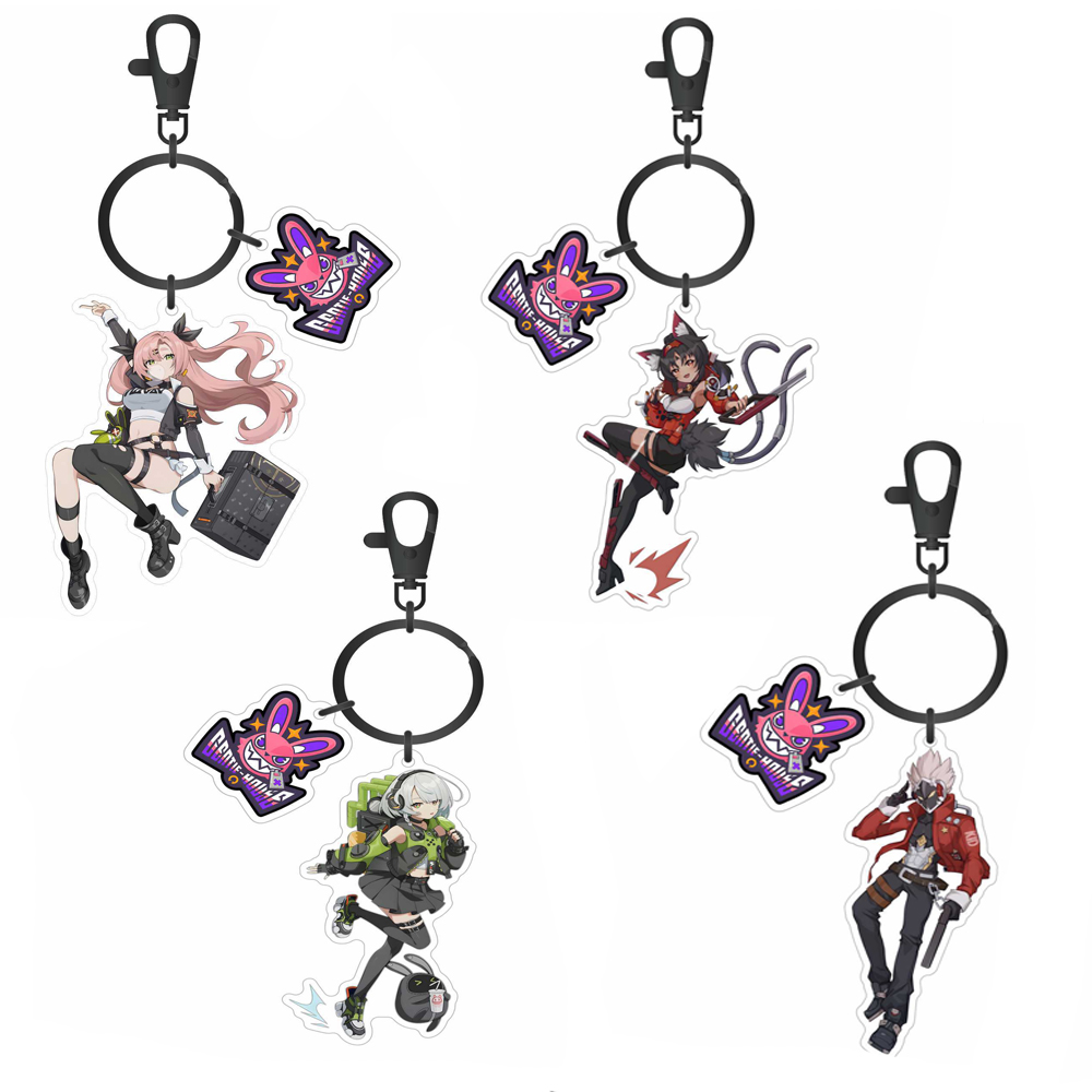 Yejue Zenless Zone Zero Exclusive Character Keychain Set Vibrant ...