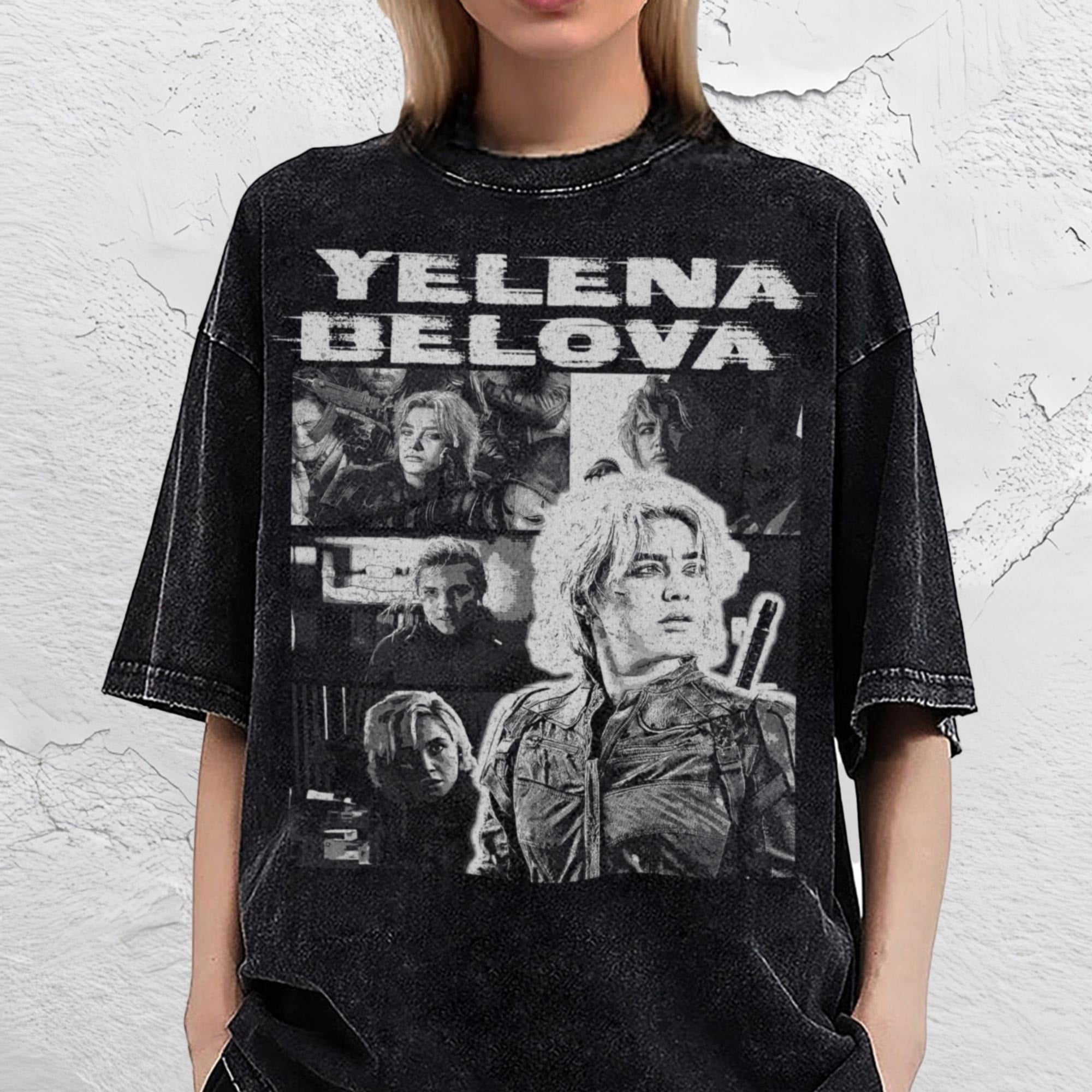 YelLena BelLova TShirt, BlLack Widow Thunderbolts Tee, Vintage MarVvel ...