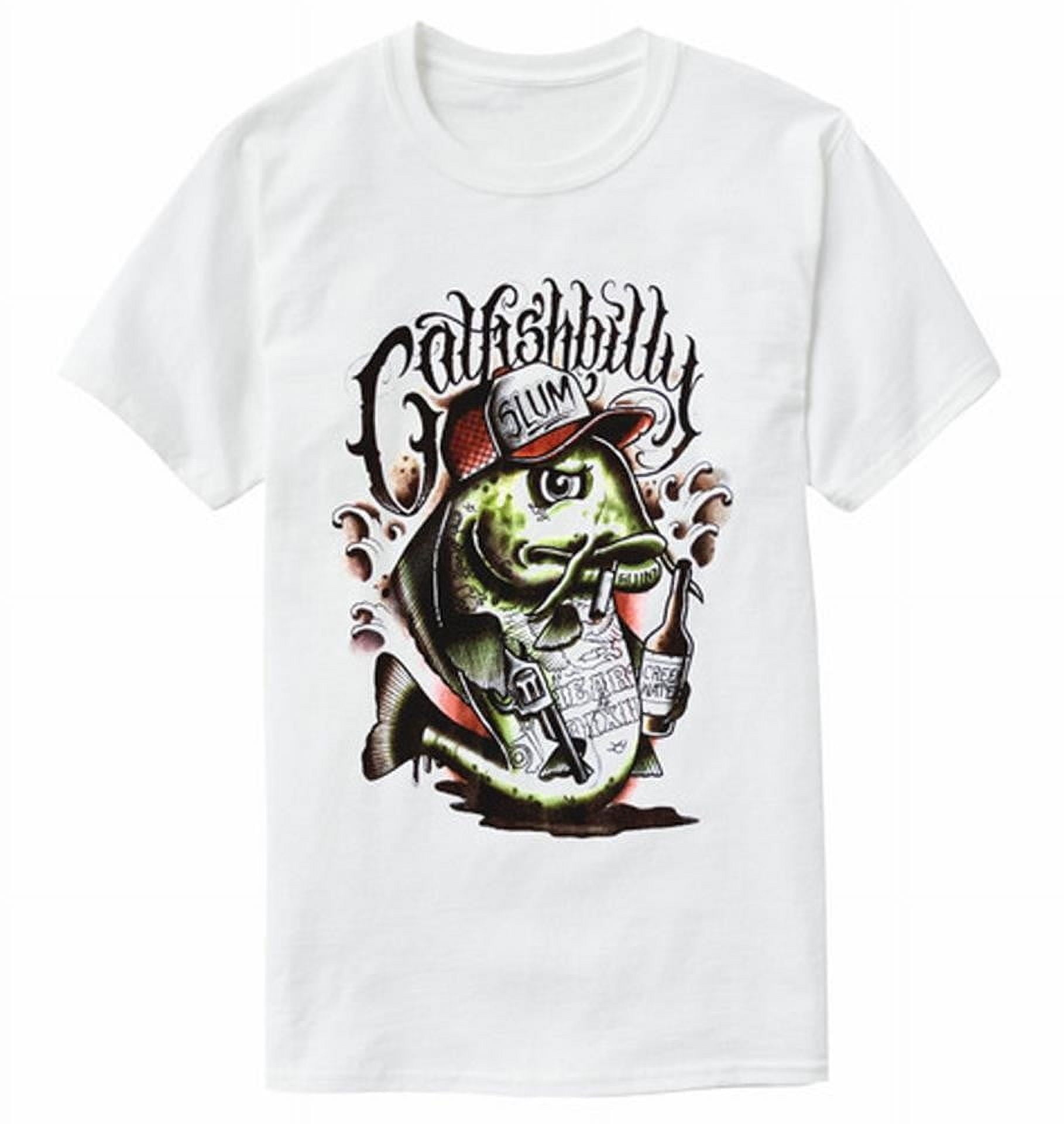 Yelawolf Catfish Billy T-shirt White Cotton Tee All sizes S to 3XL ...