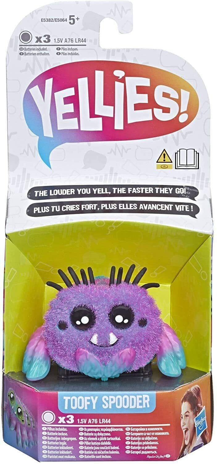 Yellies E5382EL20 Toofy Spooder Voice - Activated Spider Pet (5 ...