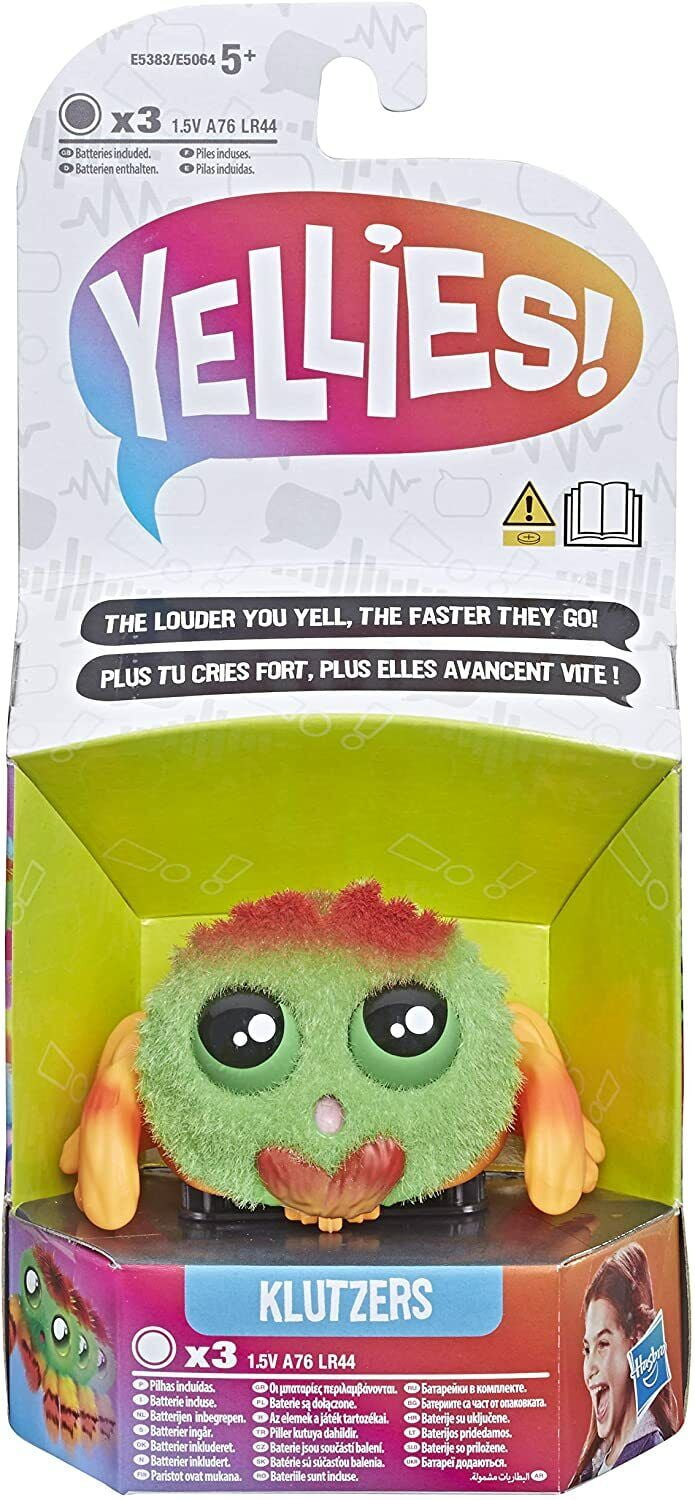 Yellies Klutzers Voice Activated Spider Pet Kids Toy (5+) - Walmart.com