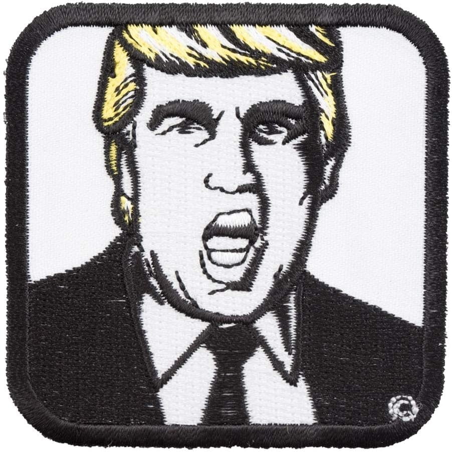 Yelling Donald Trump Patch, Faces Of Trump Patches - Walmart.com