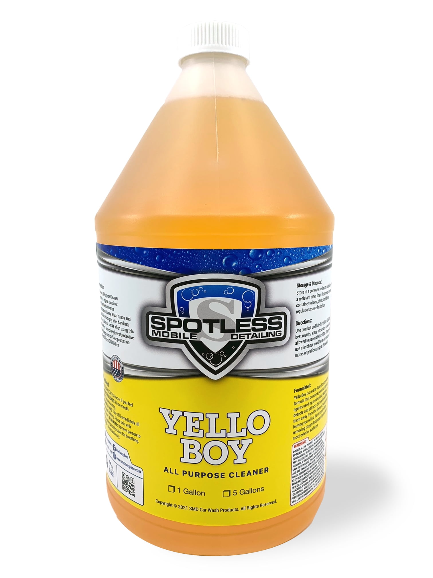Smd Car Wash Products Yello Boy All Purpose Cleaner, Concentrated ...