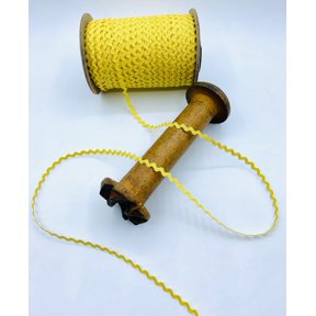 YELLOW 1-1/8 INCH JUMBO RIC RAC - Walmart.com