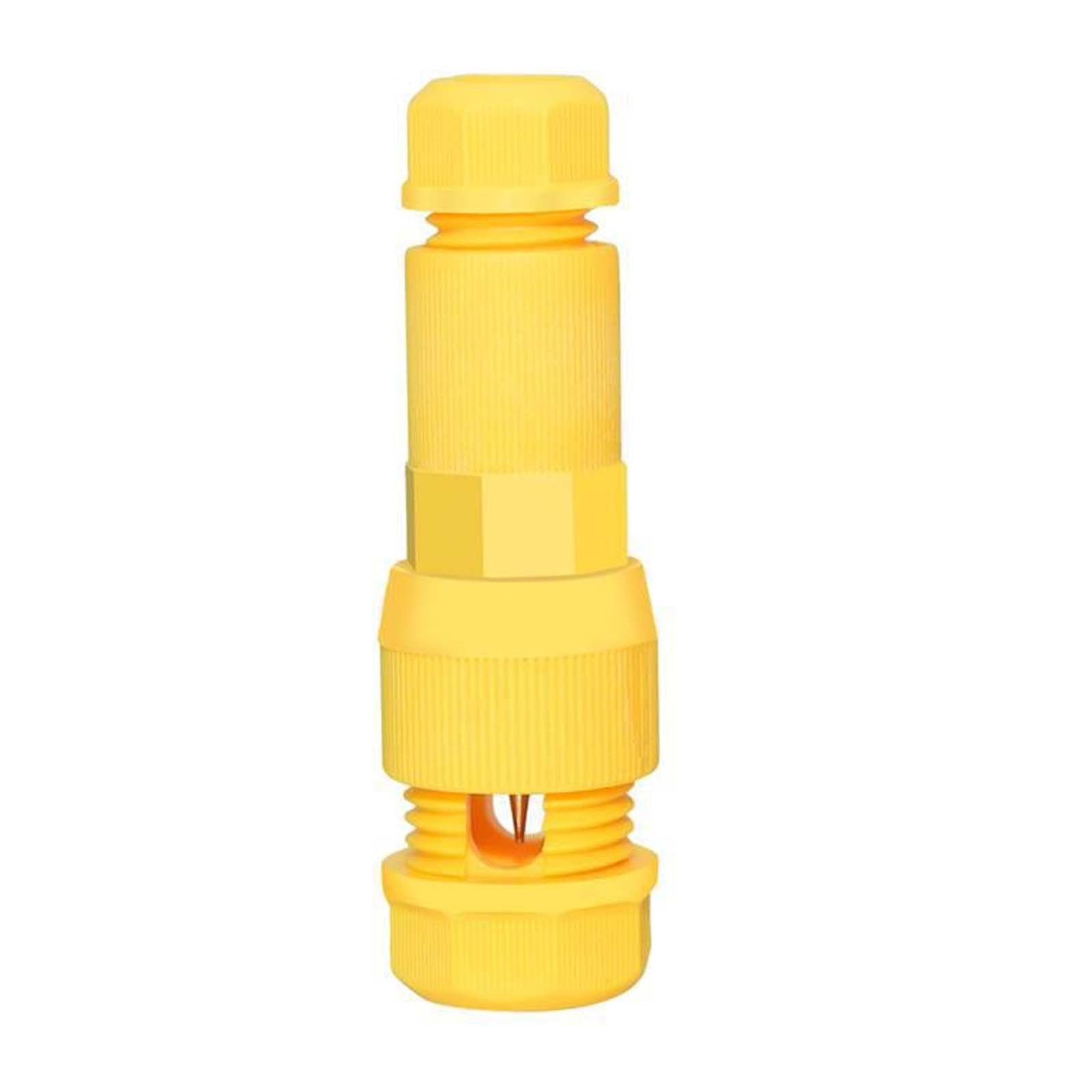 Yellow 10Pcs Puncture Connector Low Voltage Cable Connector For ...