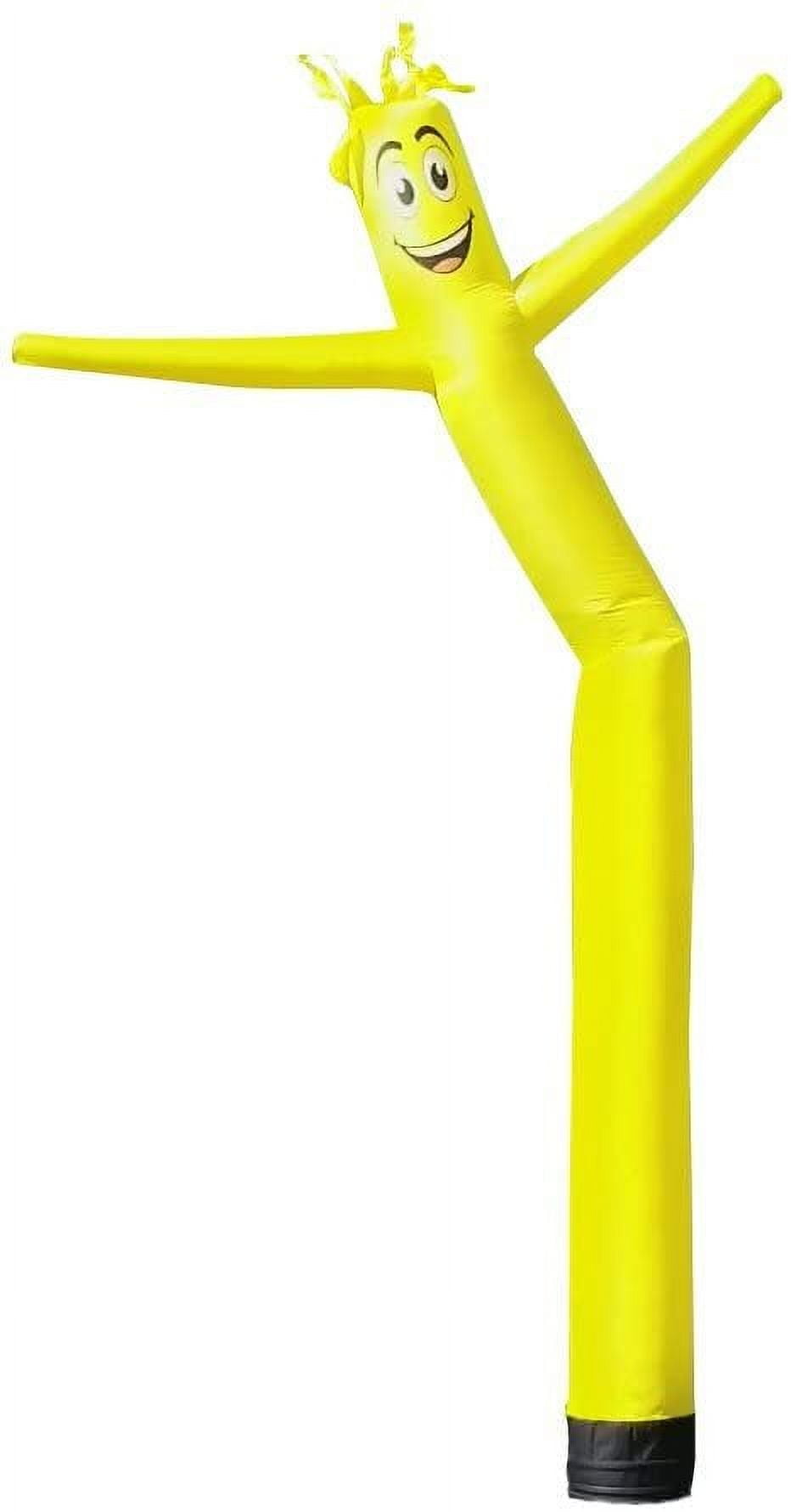 Yellow 20ft Tall Inflatable Tube Man Air Powered Dancing & Waving ...