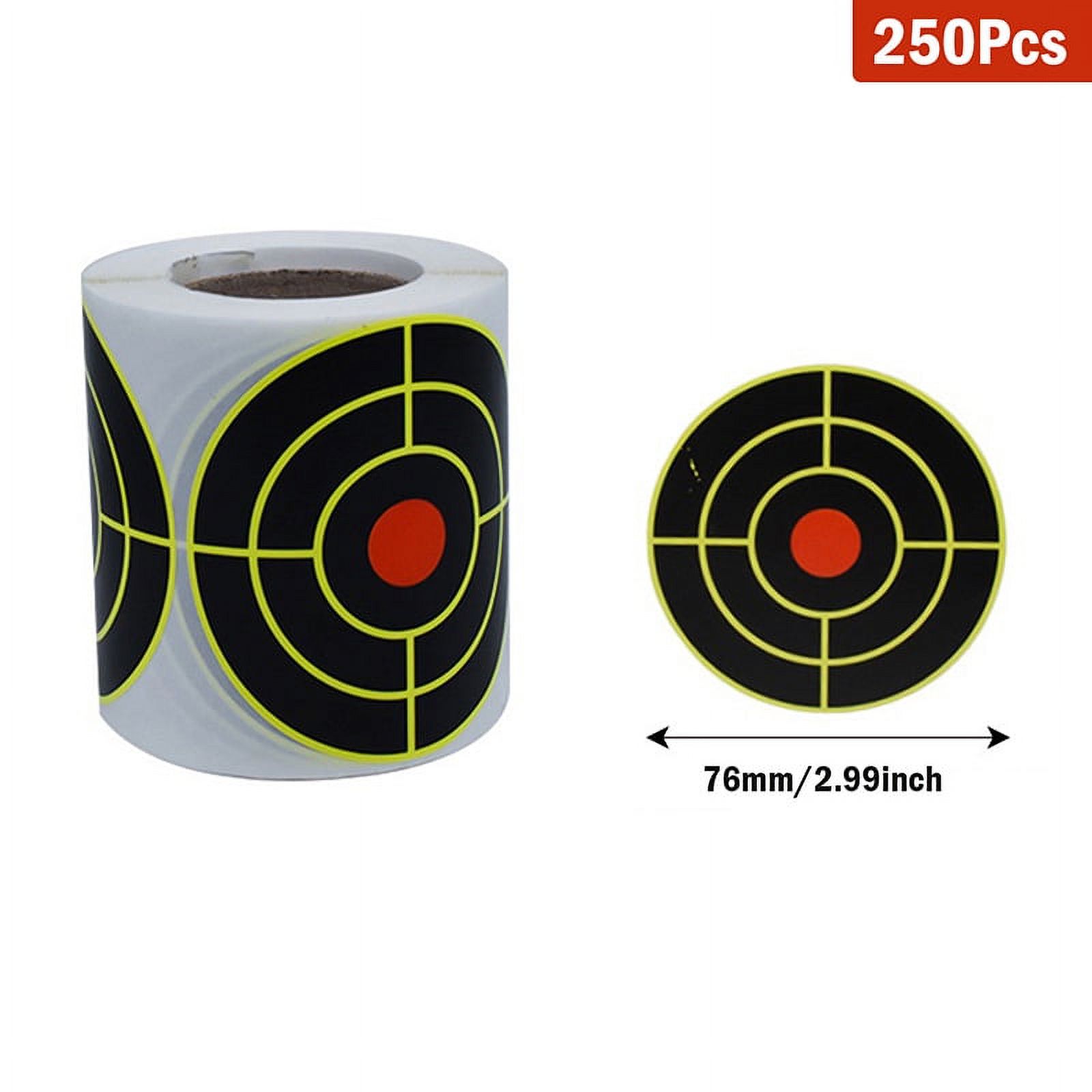 (Yellow 250Pcs) 100/250pcs Shooting Target Shoot Targets Splatter ...