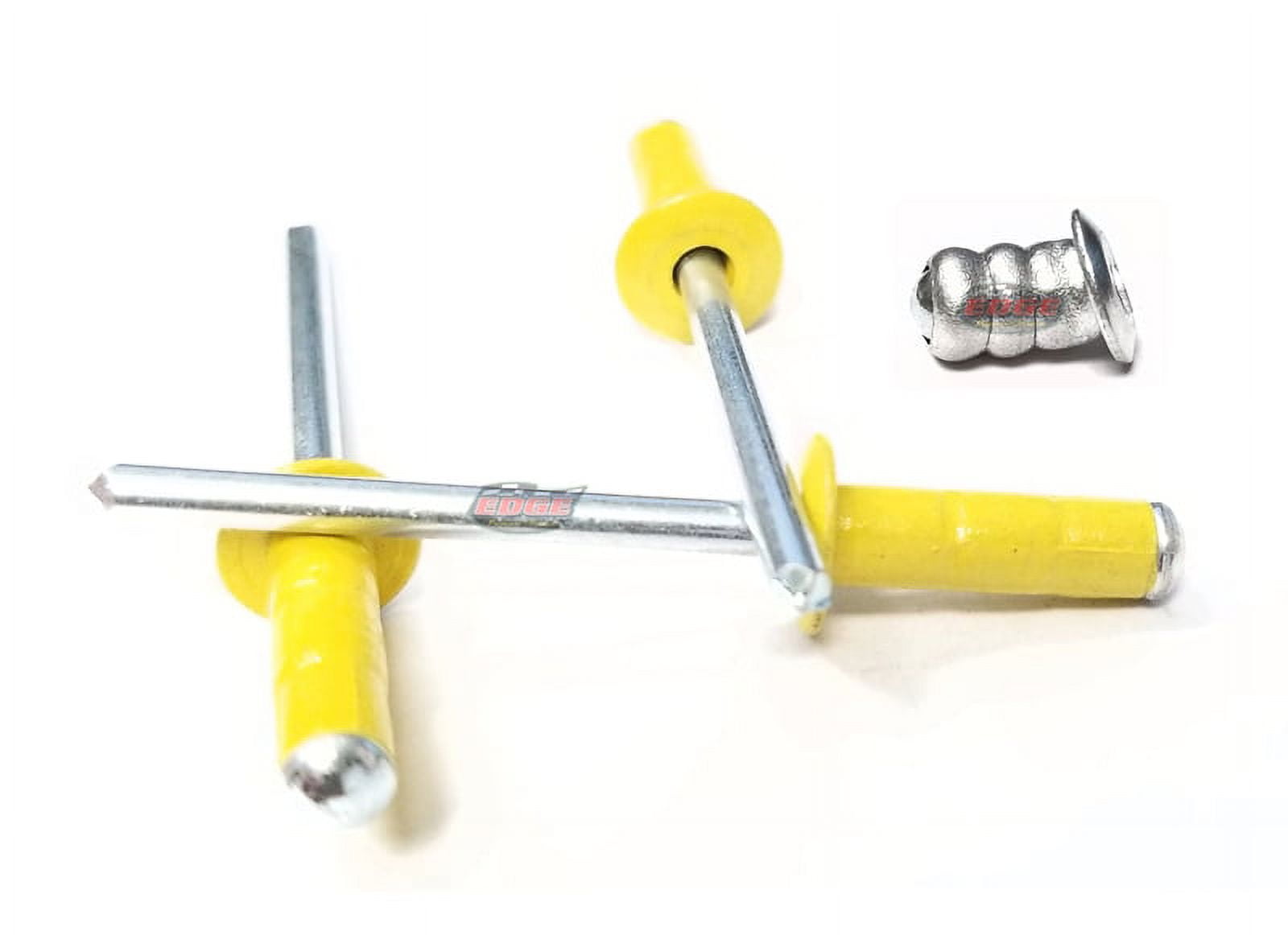 Yellow 3/16" Rivet Small Head Multi Grip Aluminum Steel Mandrel Pop ...