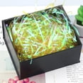 Yellow 3mm Raffia Gift Box Filler • Plastic Crinkle Shred for Wedding ...