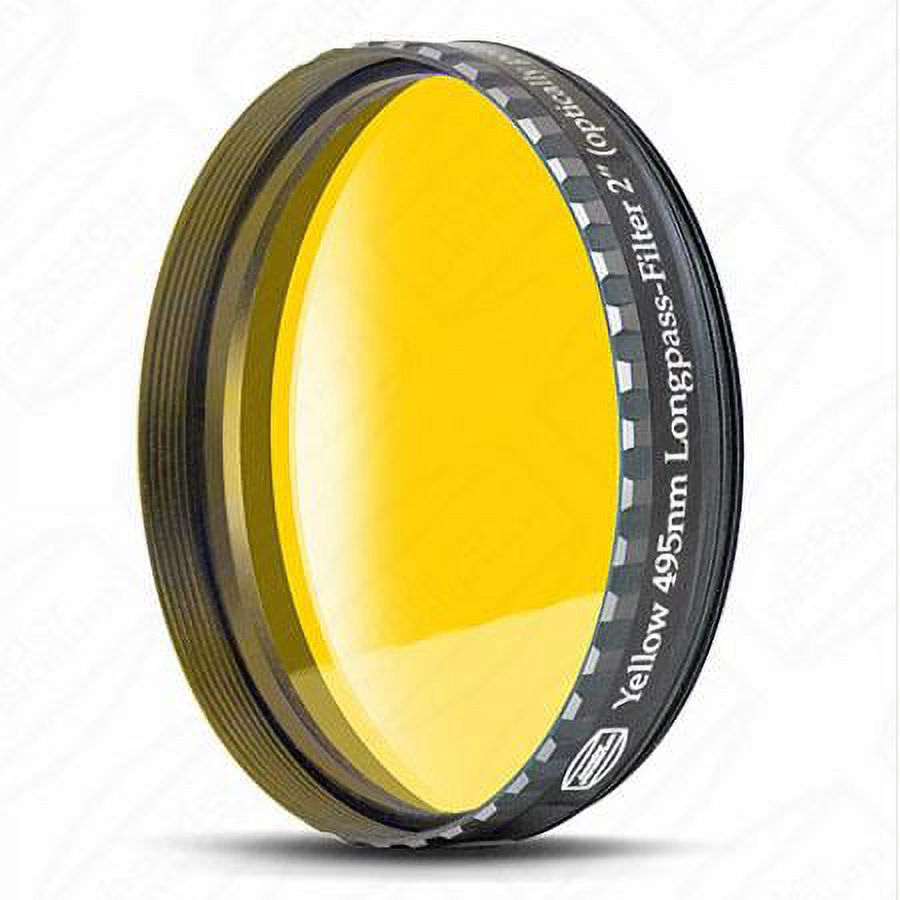 Yellow 495nm Long-Pass Filter, 2" Eyepiece - Walmart.com