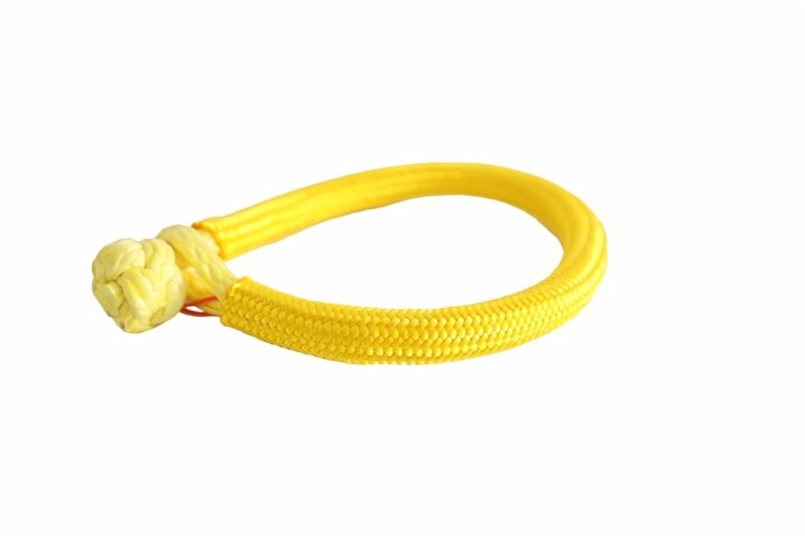 Yellow 6mm*80mm Soft Shackles,ATV Winch Shackle,Synthetic Rope Shackle ...