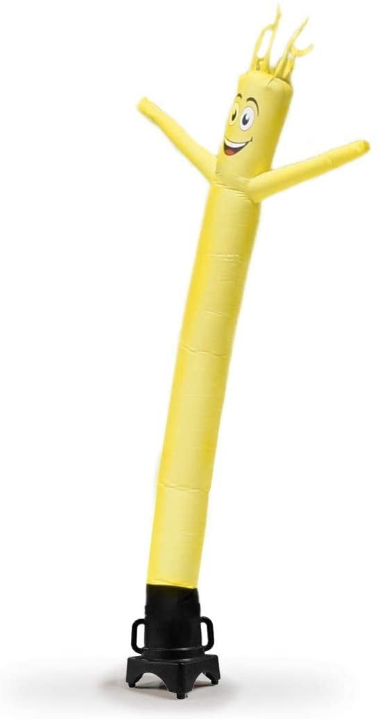 Feather Flag Nation Solid Yellow Inflatable Tube Man, 8ft Tall Air ...