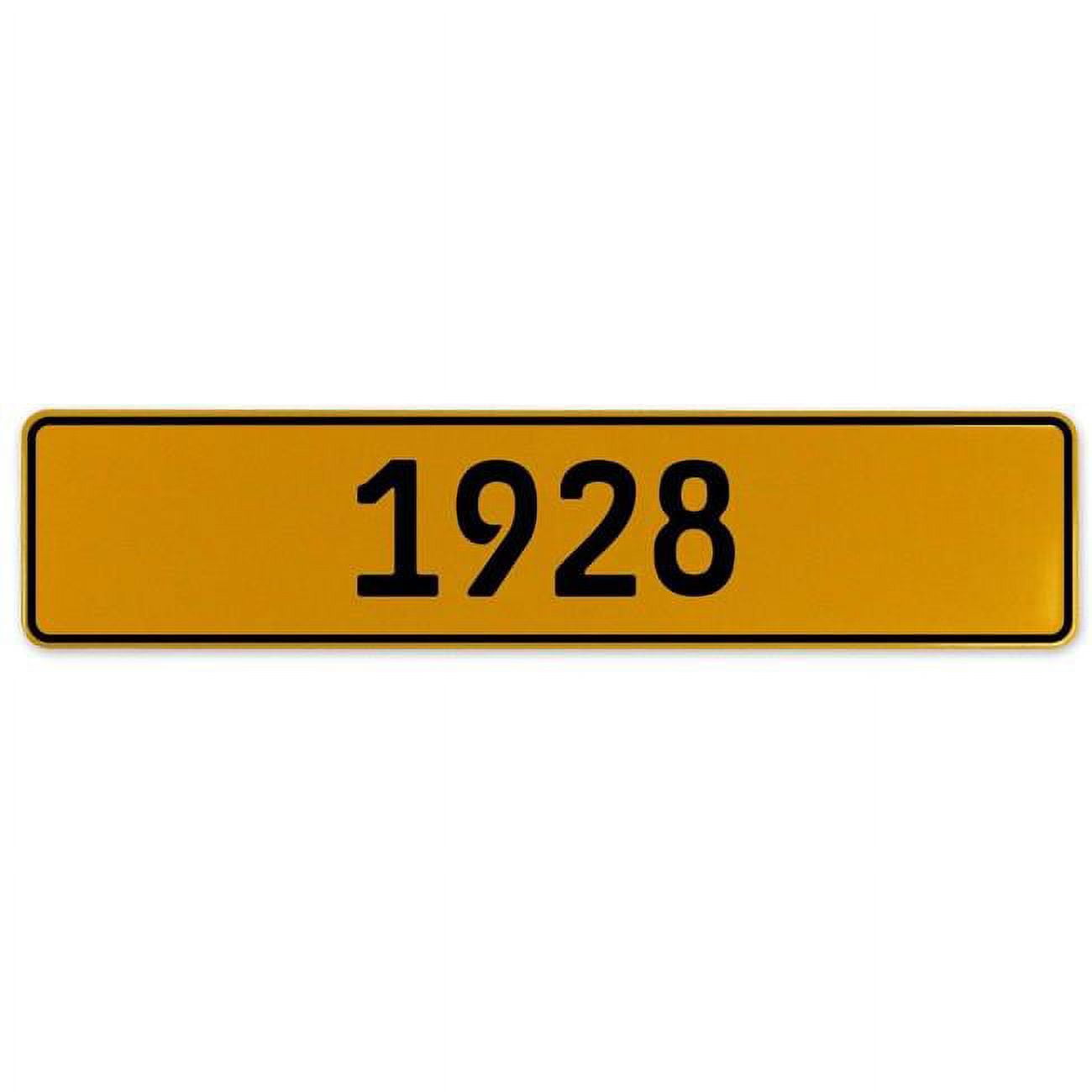 Yellow Aluminum Street Sign Mancave Euro Plate Name Door Sign Wall Art ...
