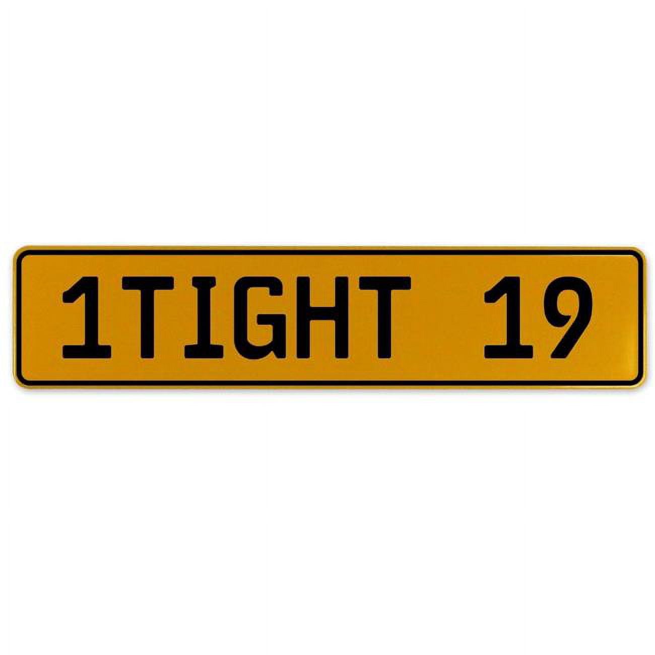 Yellow Aluminum Street Sign Mancave Euro Plate Name Door Sign Wall Art ...