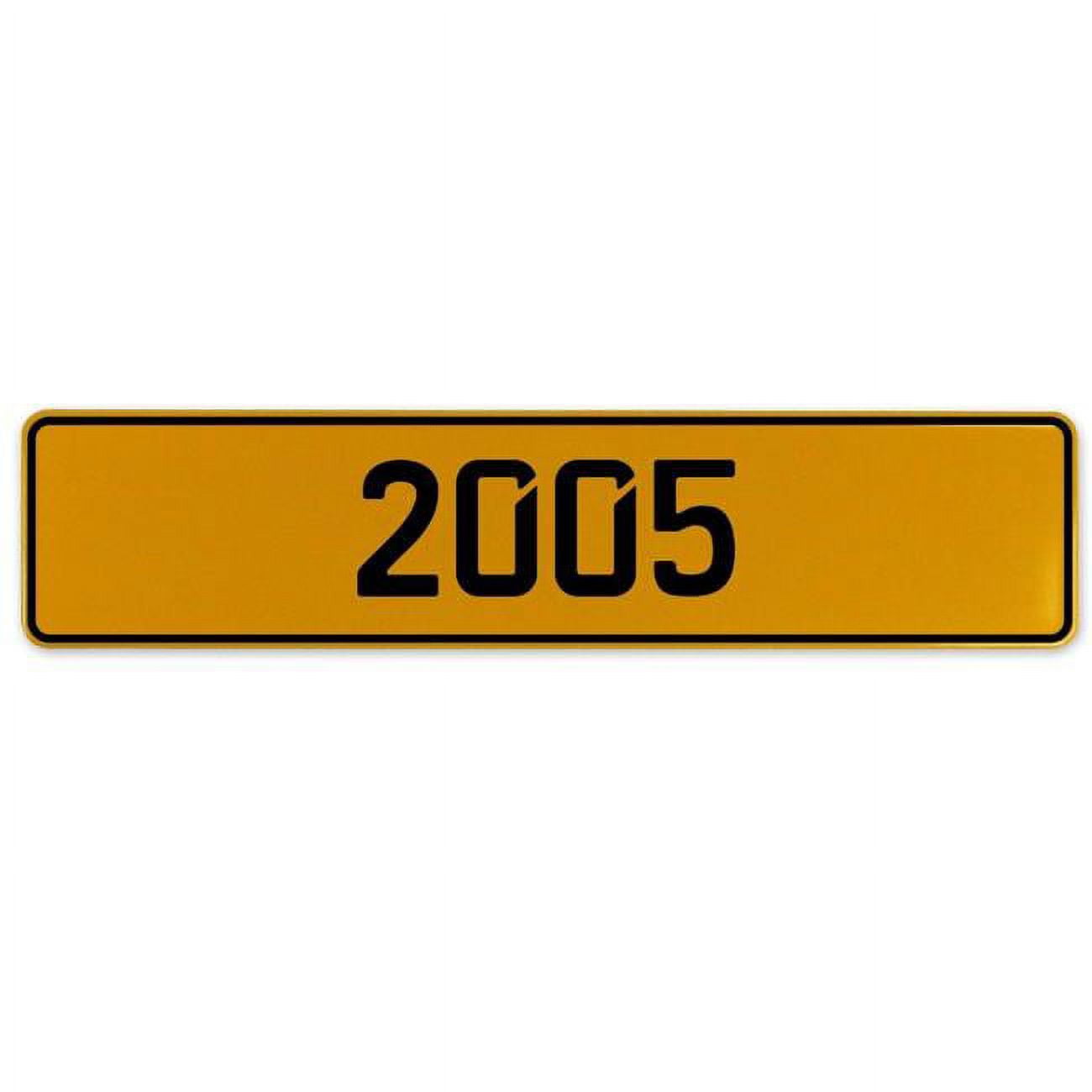 Yellow Aluminum Street Sign Mancave Euro Plate Name Door Sign Wall Art ...