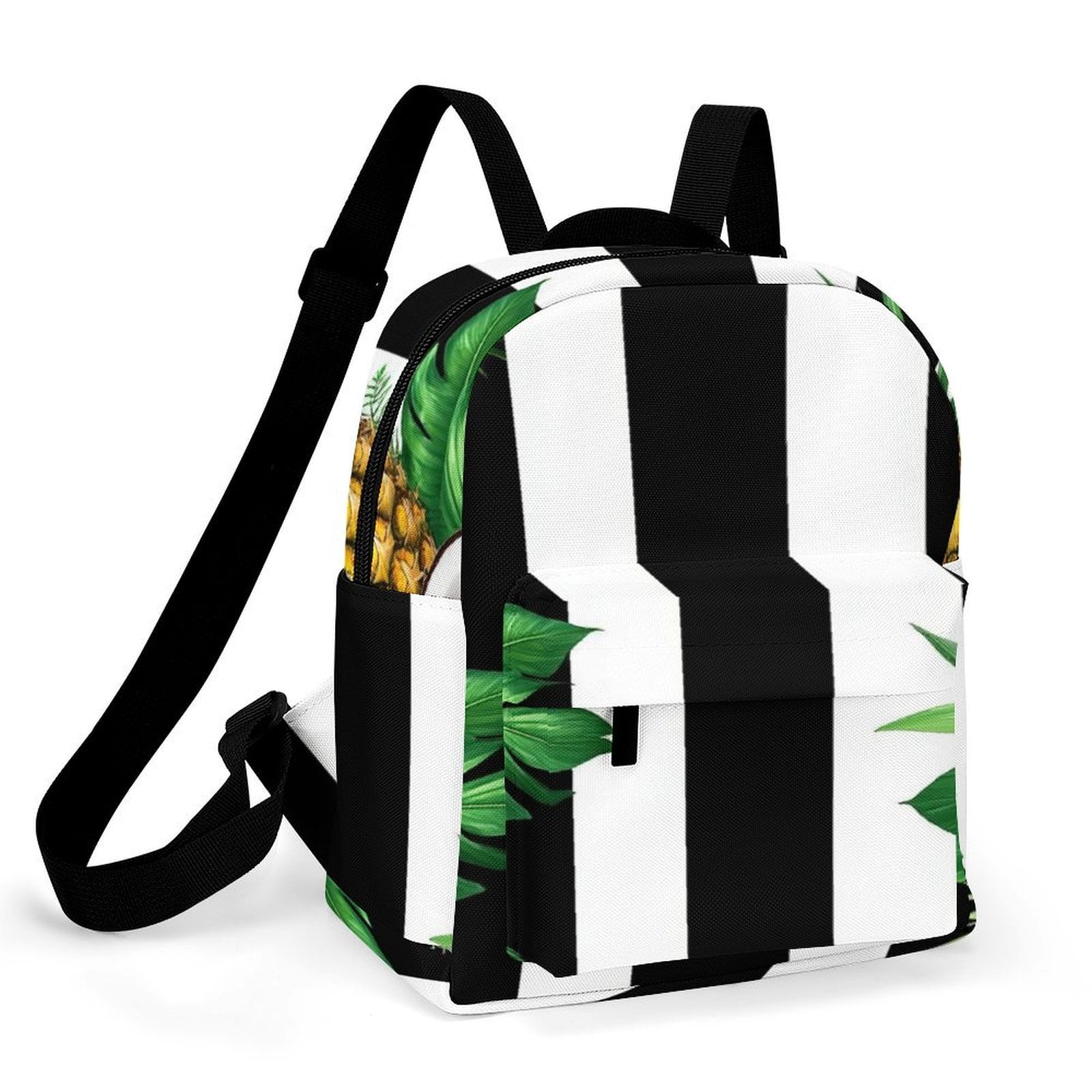 Yellow And Green Banana Small Backpack Cute Mini Backpacks For Woman ...