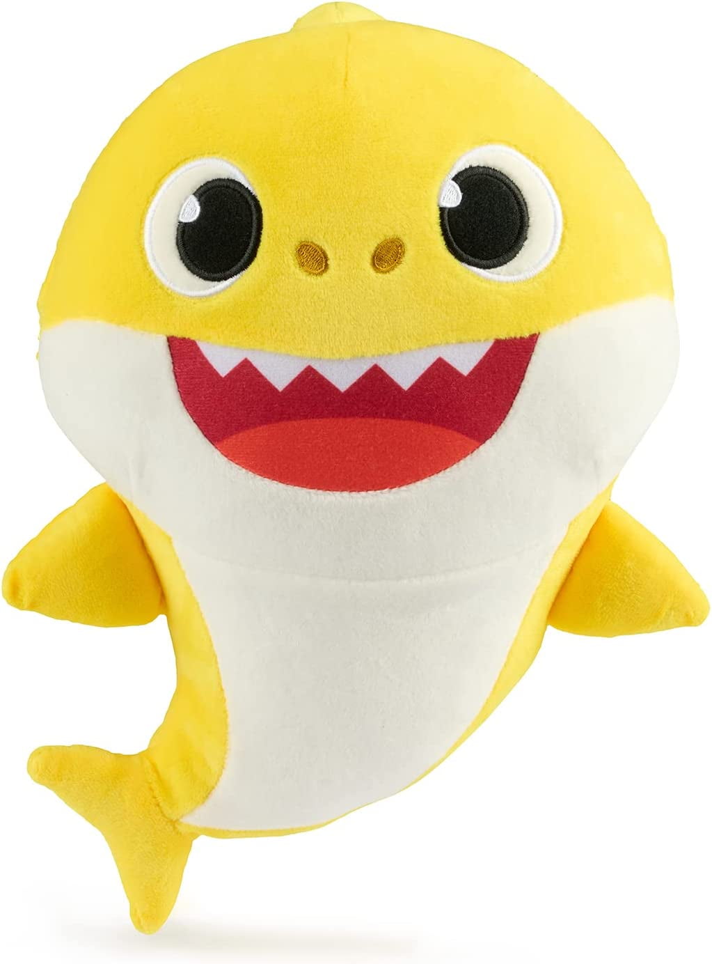 Yellow Baby Shark Stuffed Animal Toy, Plush Shark Toys for Toddlers ...
