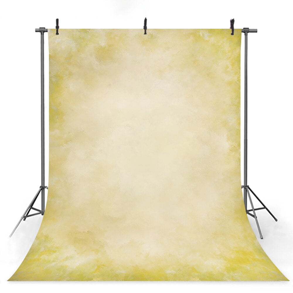Yellow Backdrop Solid Abstract Photography Child Adult Portrait Props ...