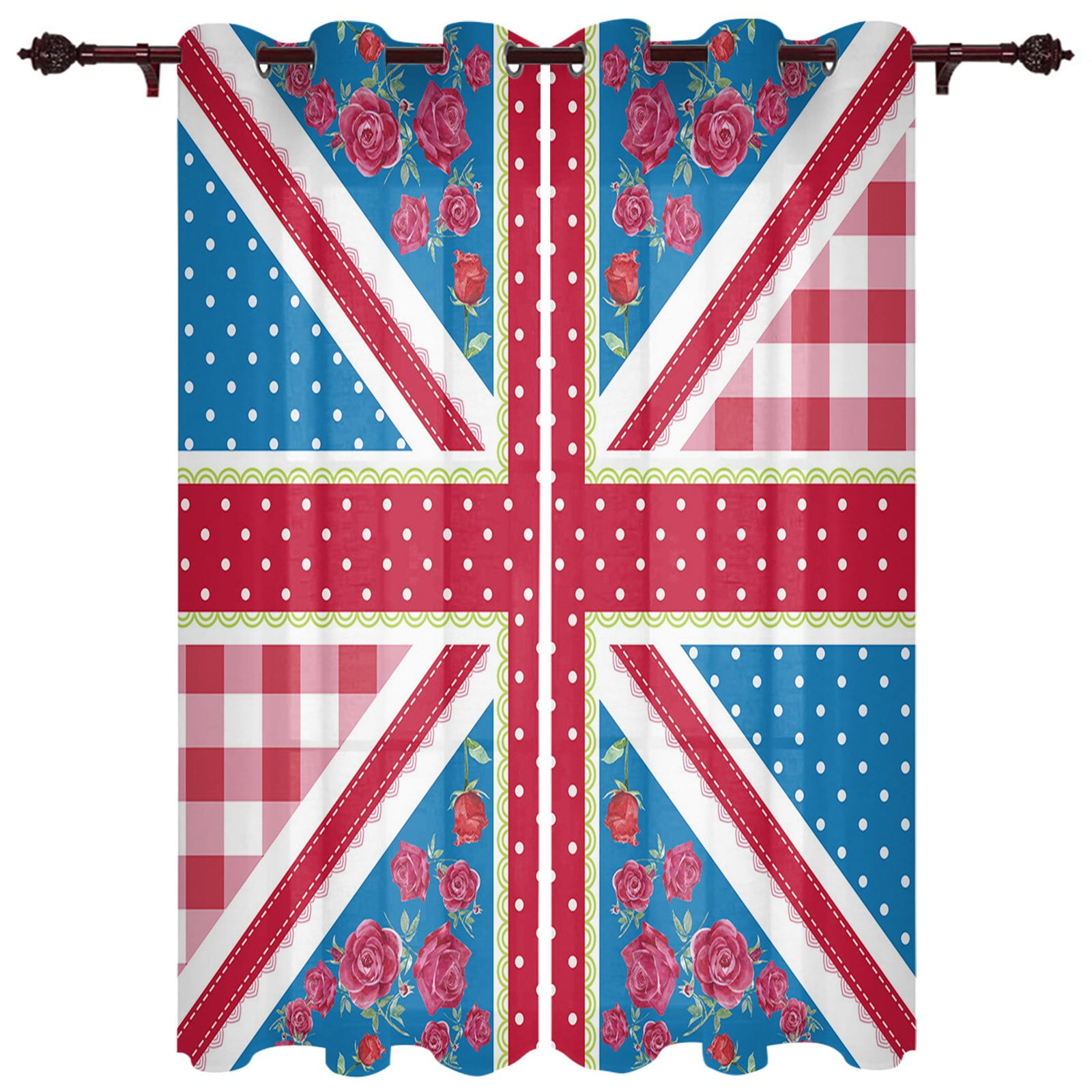 Yellow Birch Forest Large Curtains For Living Dining Modern Simple ...