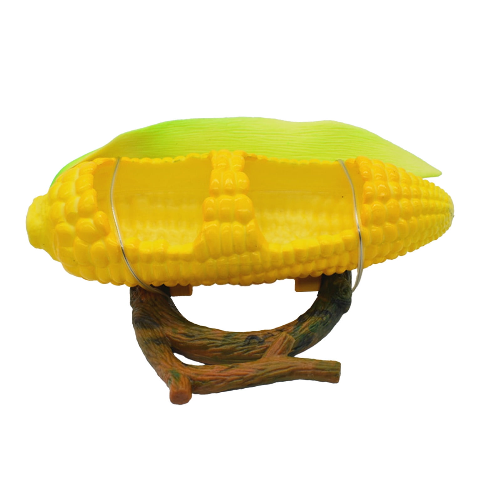 Yellow Bird Cage Feeding Box 6X2.5X2.5 Inch Spill Proof Plastic Feeder ...