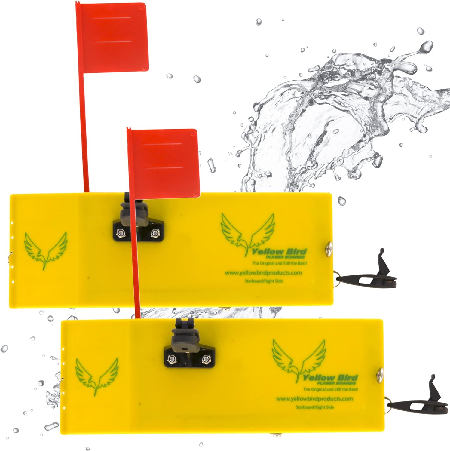 Yellow Bird Fishing Products 2 Pack Planer Boards Kits - Availible in 4 ...
