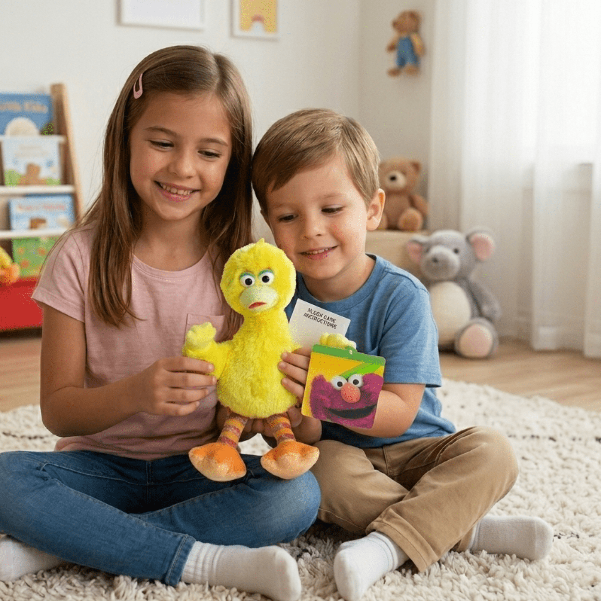 Yellow Bird Plush Toy 12” - Walmart.com
