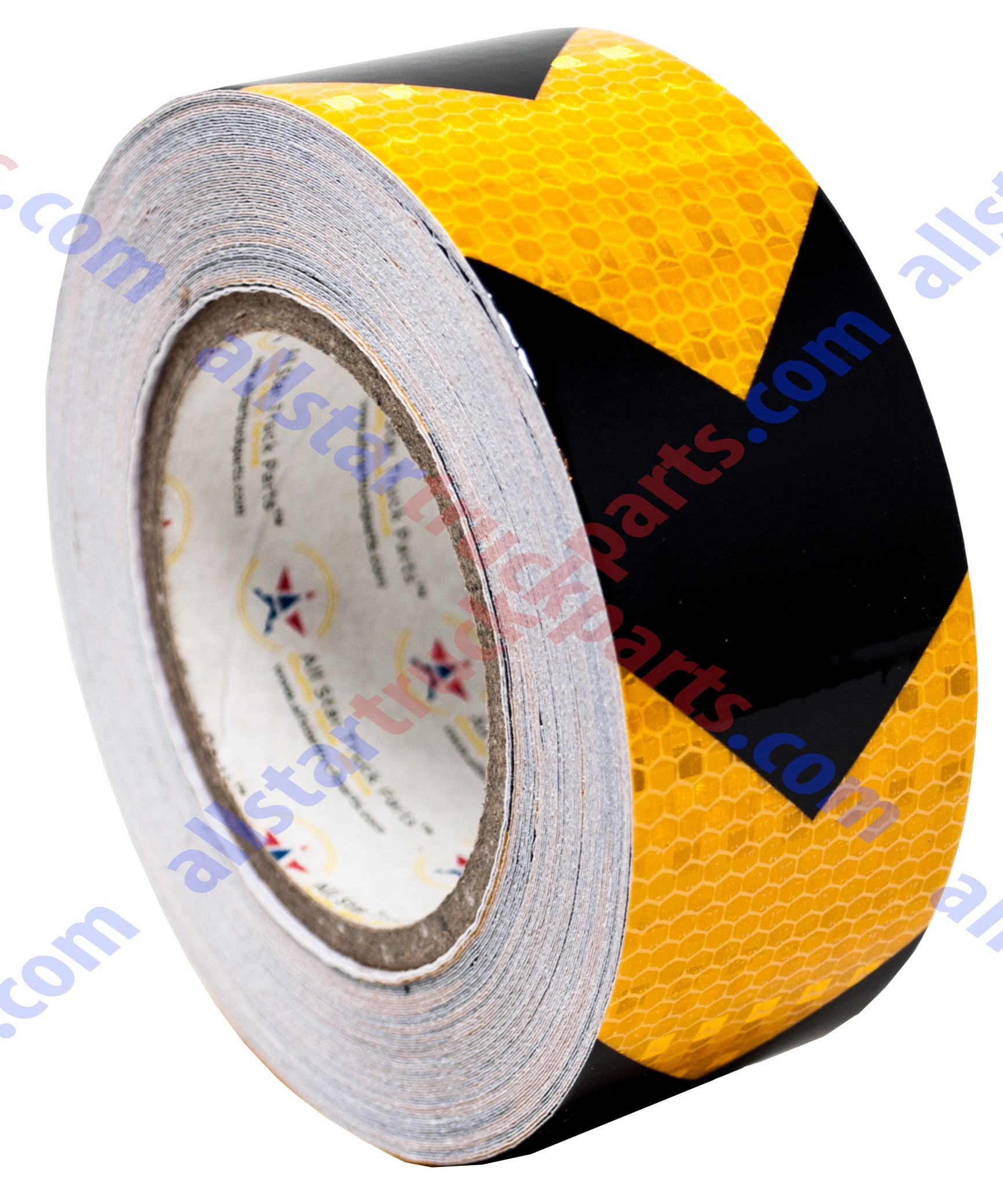 Yellow/Black Arrow Reflective Tape, 2" Hazard Warning Tape Waterproof ...