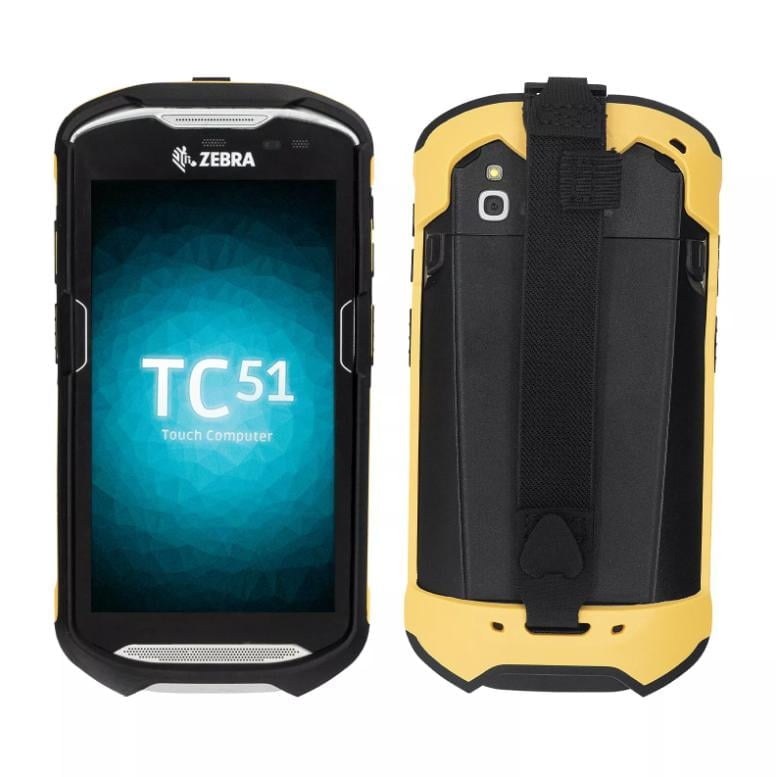 Yellow&Black Protective Cover Bumper Rugged Boot for Zebra TC51 TC52 ...