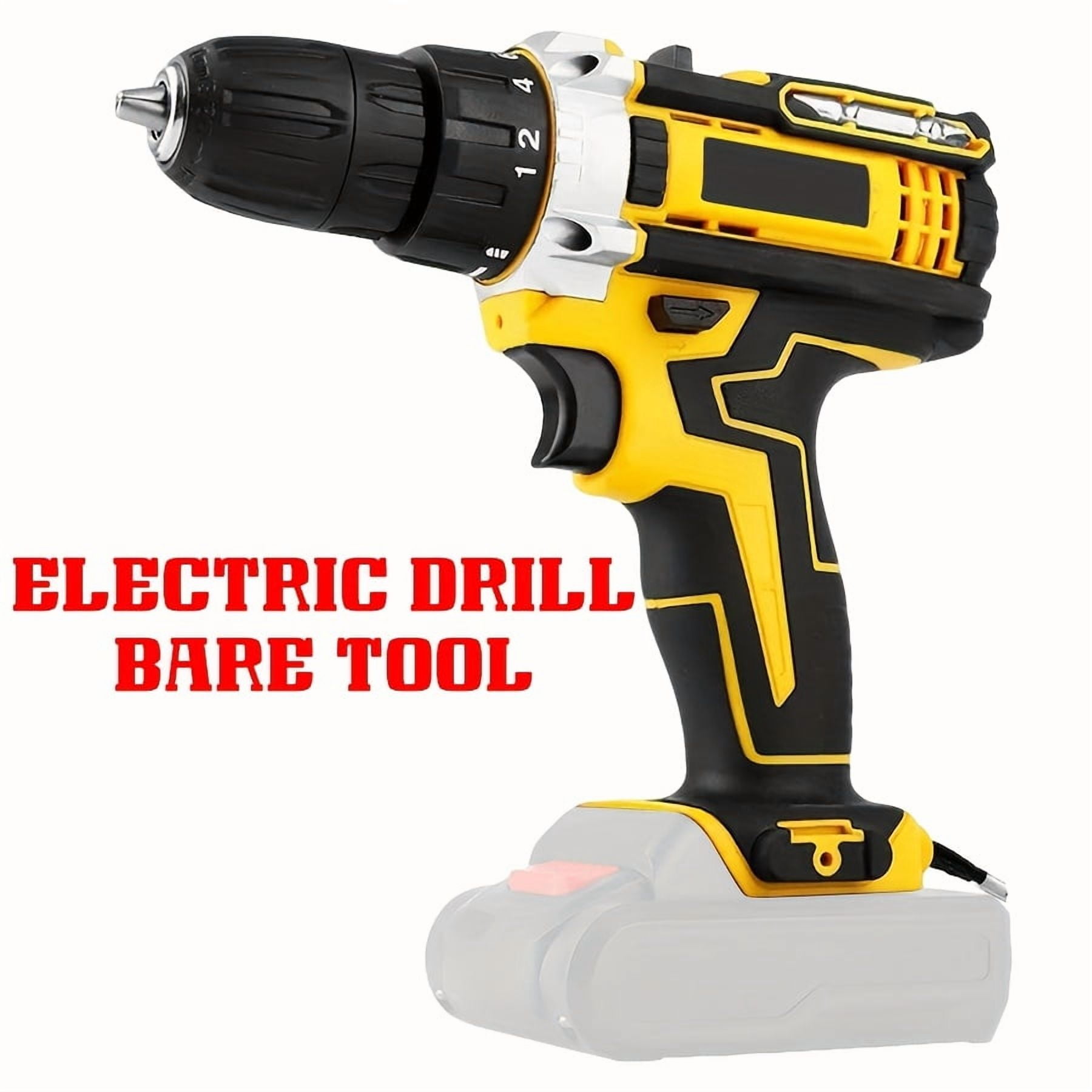Yellow/Blue 36VF Rechargeable Drill/Bare Unit, US Standard Plug, 1 ...