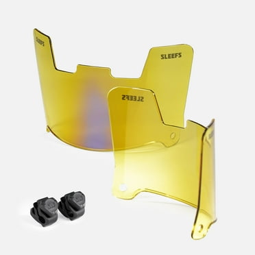 Hue Yellow Helmet Eye-Shield Visor - Walmart.com