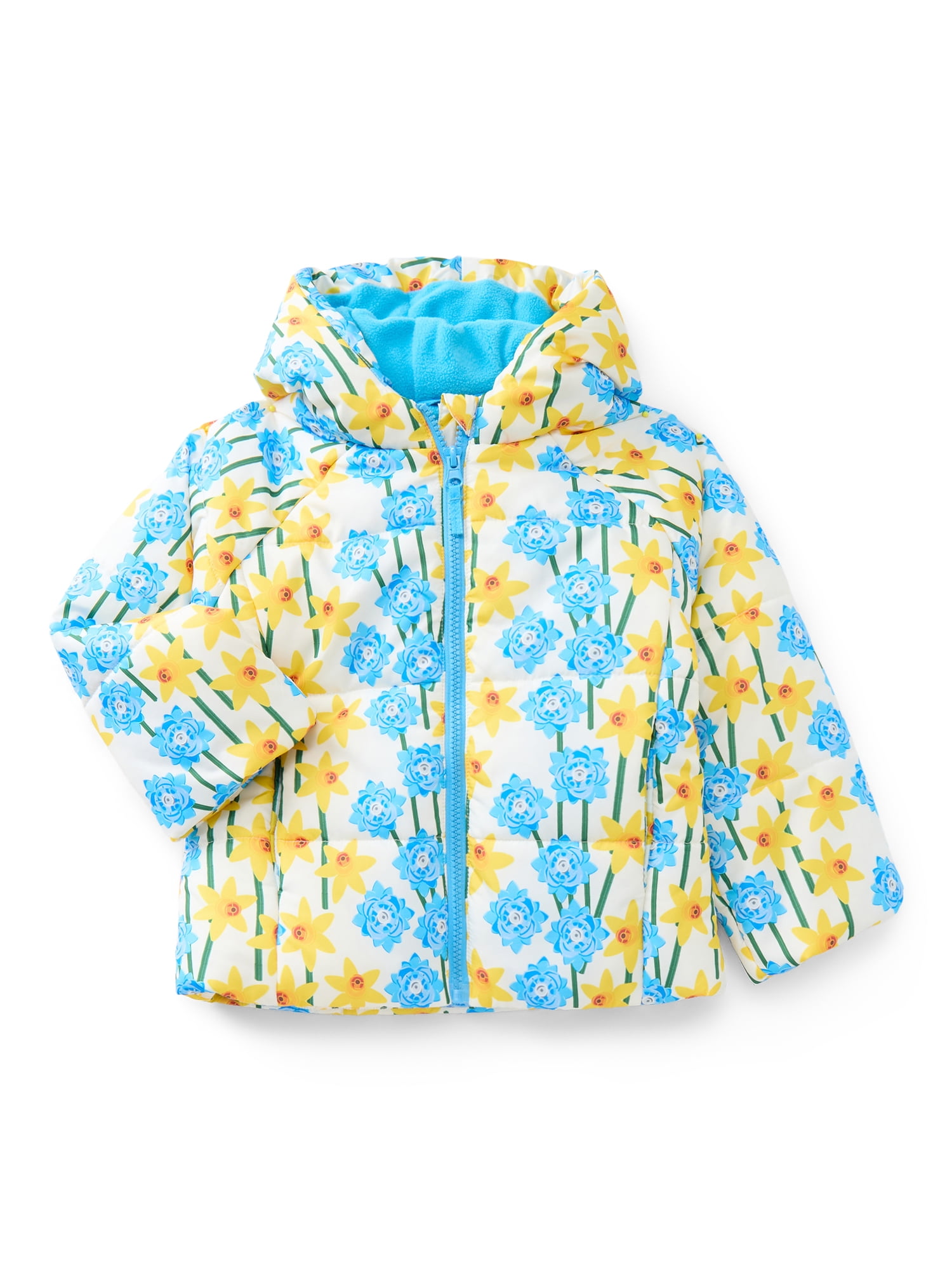 LEGO® Floral Toddler Girl Puffer Jacket, Sizes 2T-5T - Walmart.com