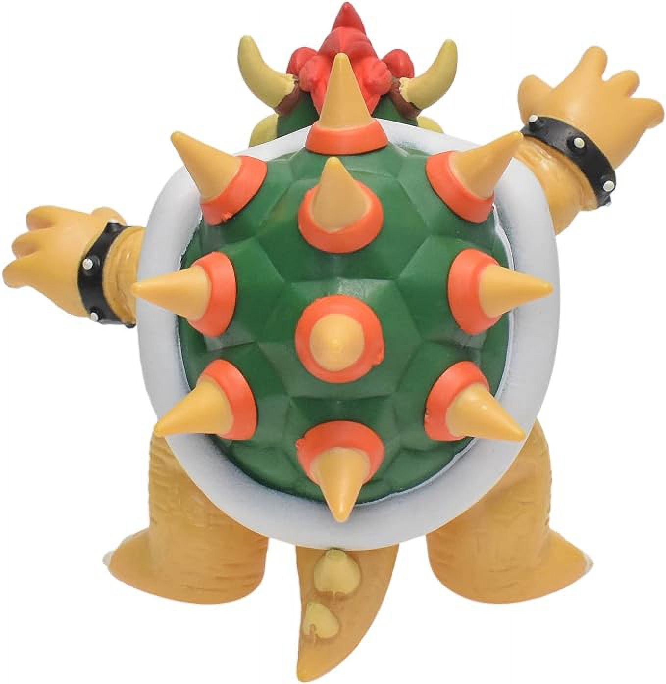 Yellow Bowser Action Figure The King of The Dark Kingdom Can Breathe ...