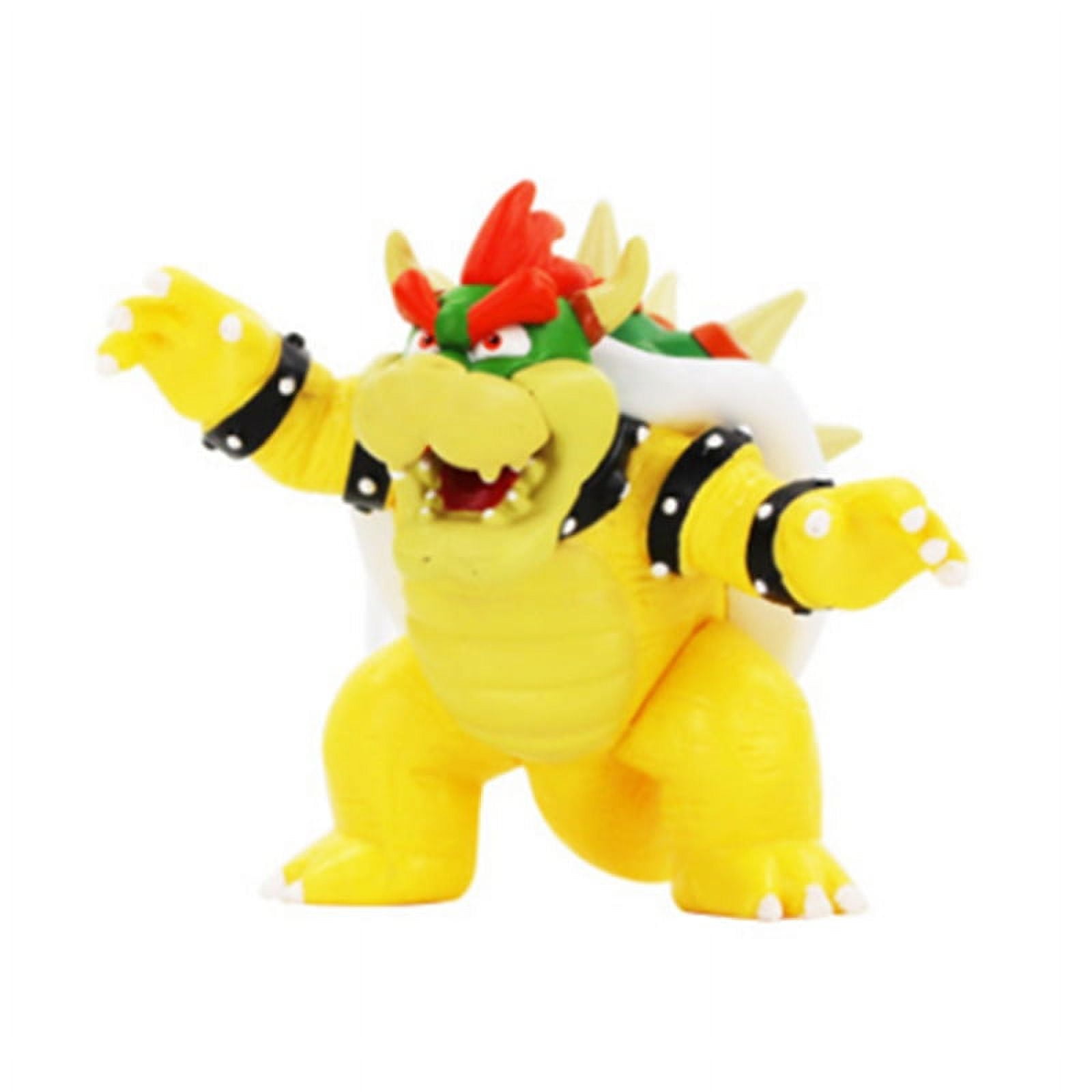 Yellow Bowser Action Figure The King of The Dark Kingdom Can Breathe ...