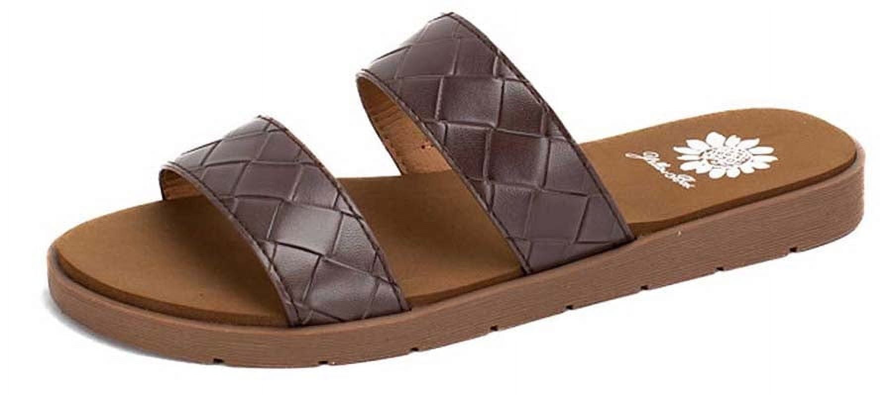 Yellow Box | FEYLIE Double-Band Slides - Walmart.com