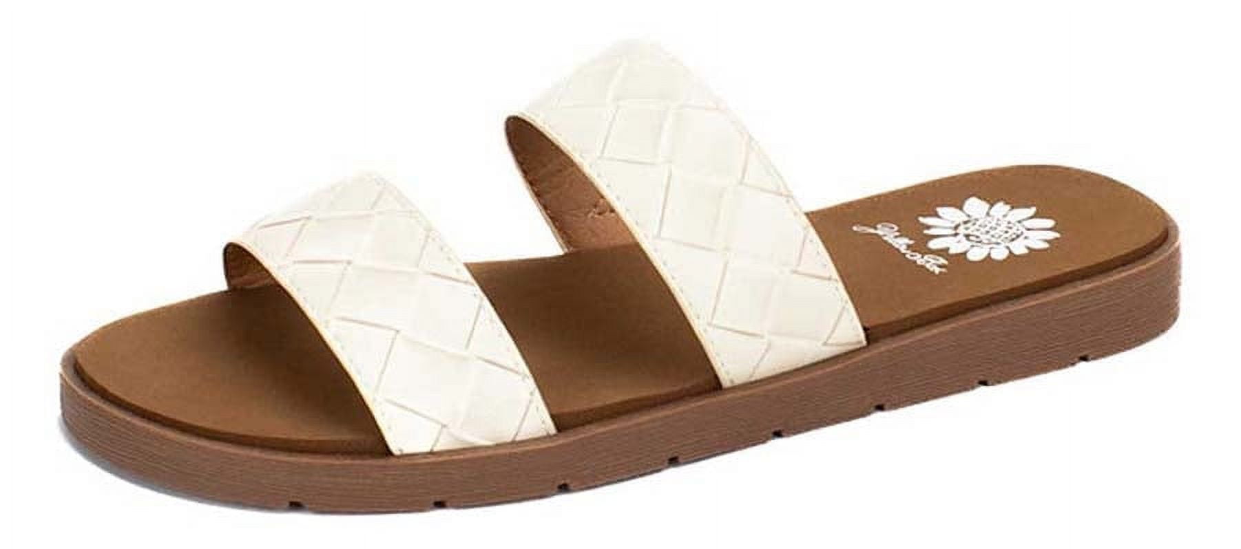 Yellow Box | FEYLIE Double-Band Slides - Walmart.com