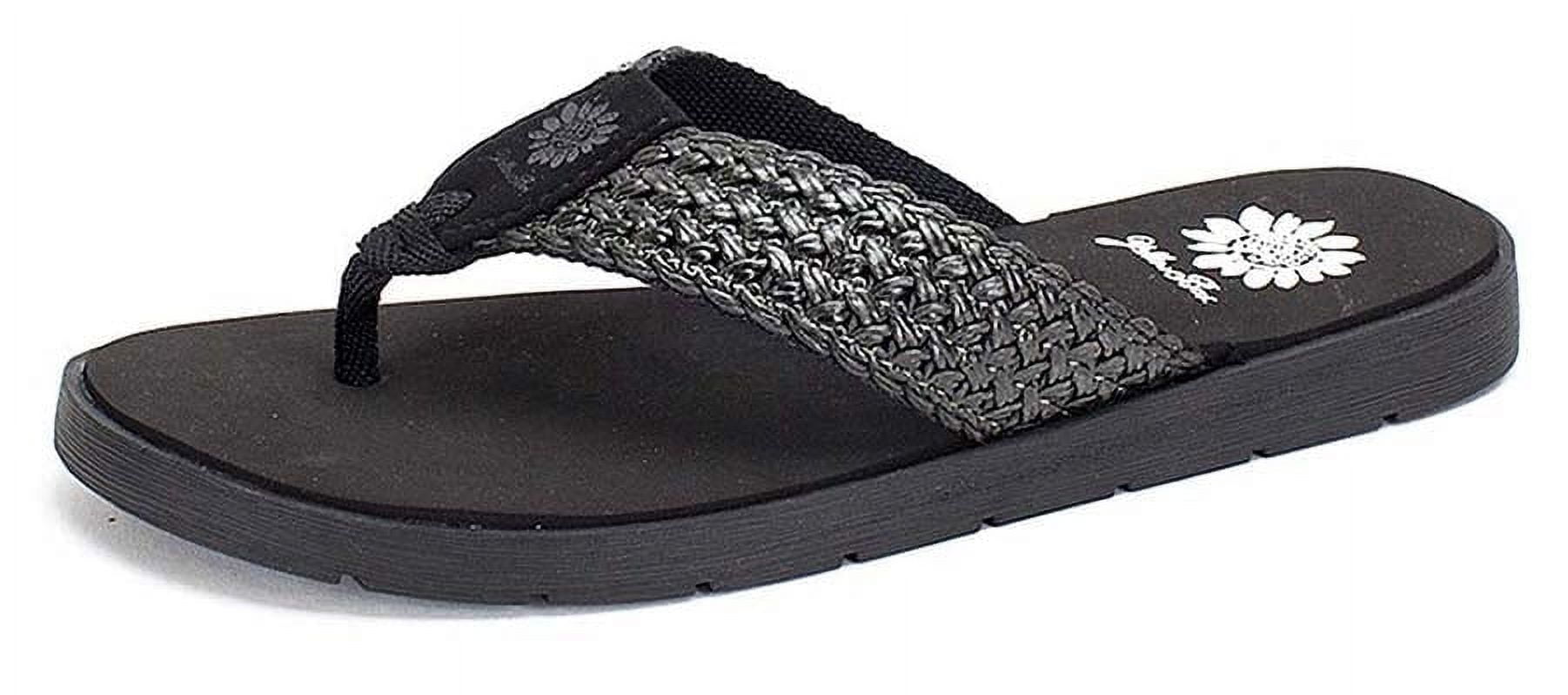 Yellow Box | FIDA Woven Flip Flops - Walmart.com