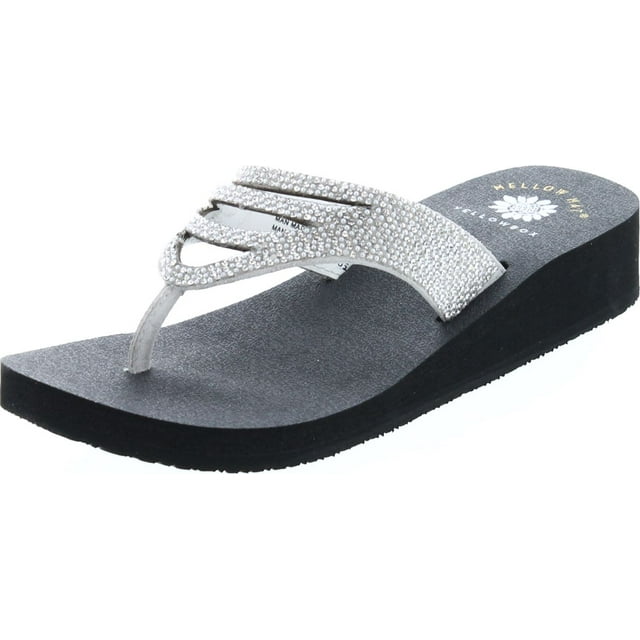 Yellow Box Women's Connie Wedge Sandal - Walmart.com