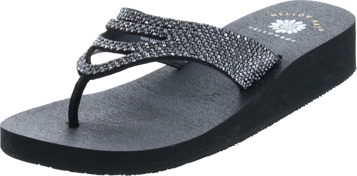 Yellow Box Women's Connie Wedge Sandal - Walmart.com