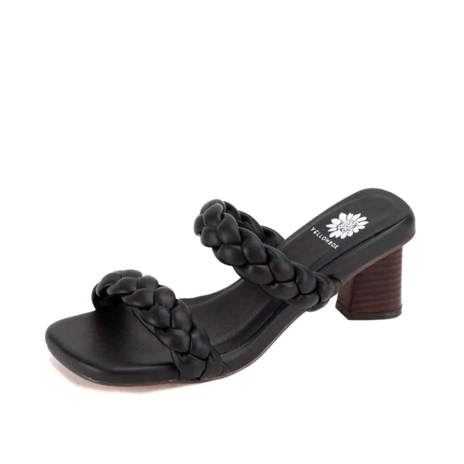 Yellow Box Women's Shoes Nimble Braided Block Heel Dress Sandals 56663 ...