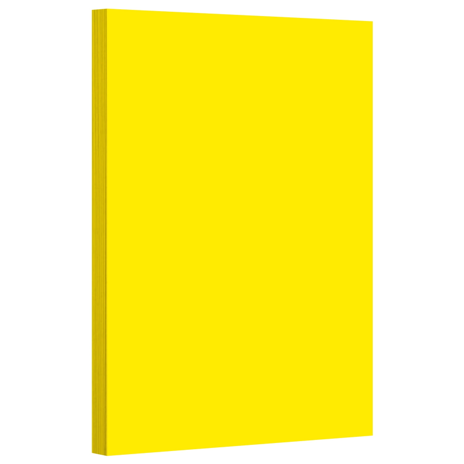 Yellow - Bright Color Card Stock Paper, 11"x 17", 50 Sheets - Walmart.com