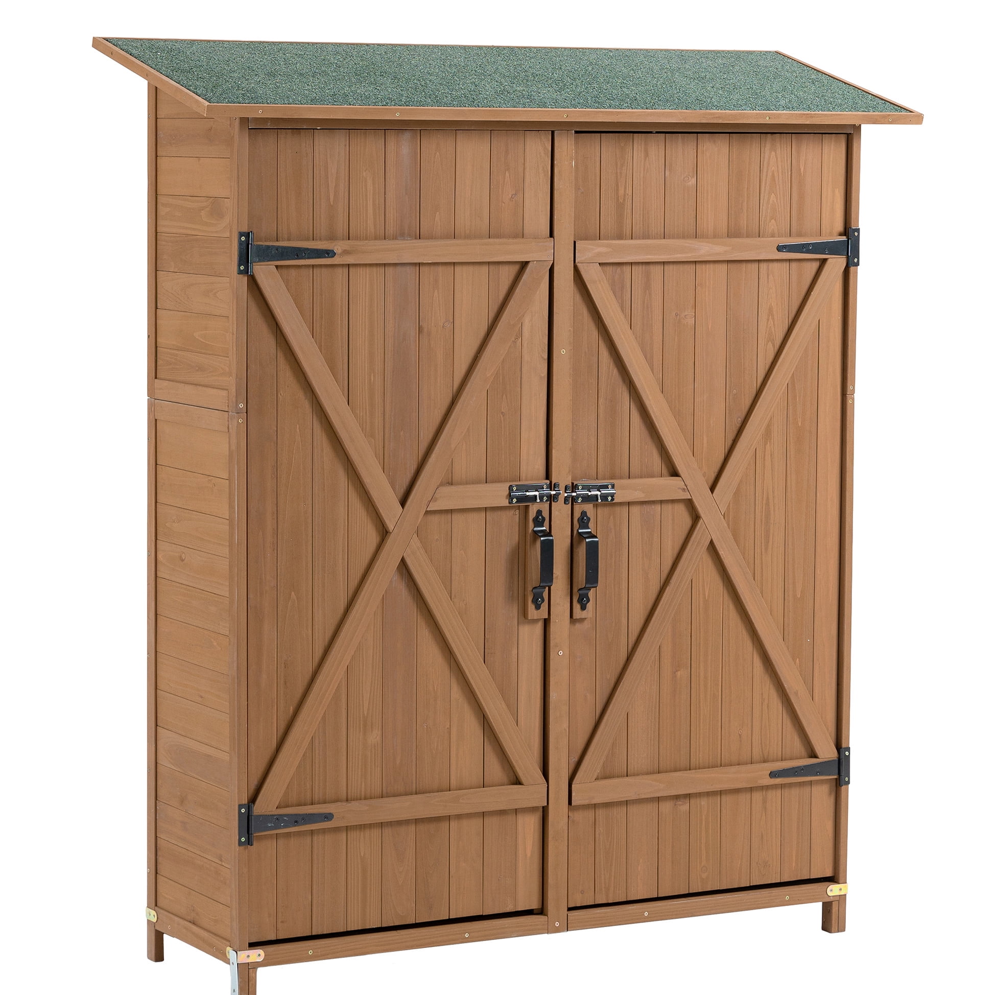 Yellow Brown Outdoor Storage Chamber With Waterproof Roof, Lockable ...