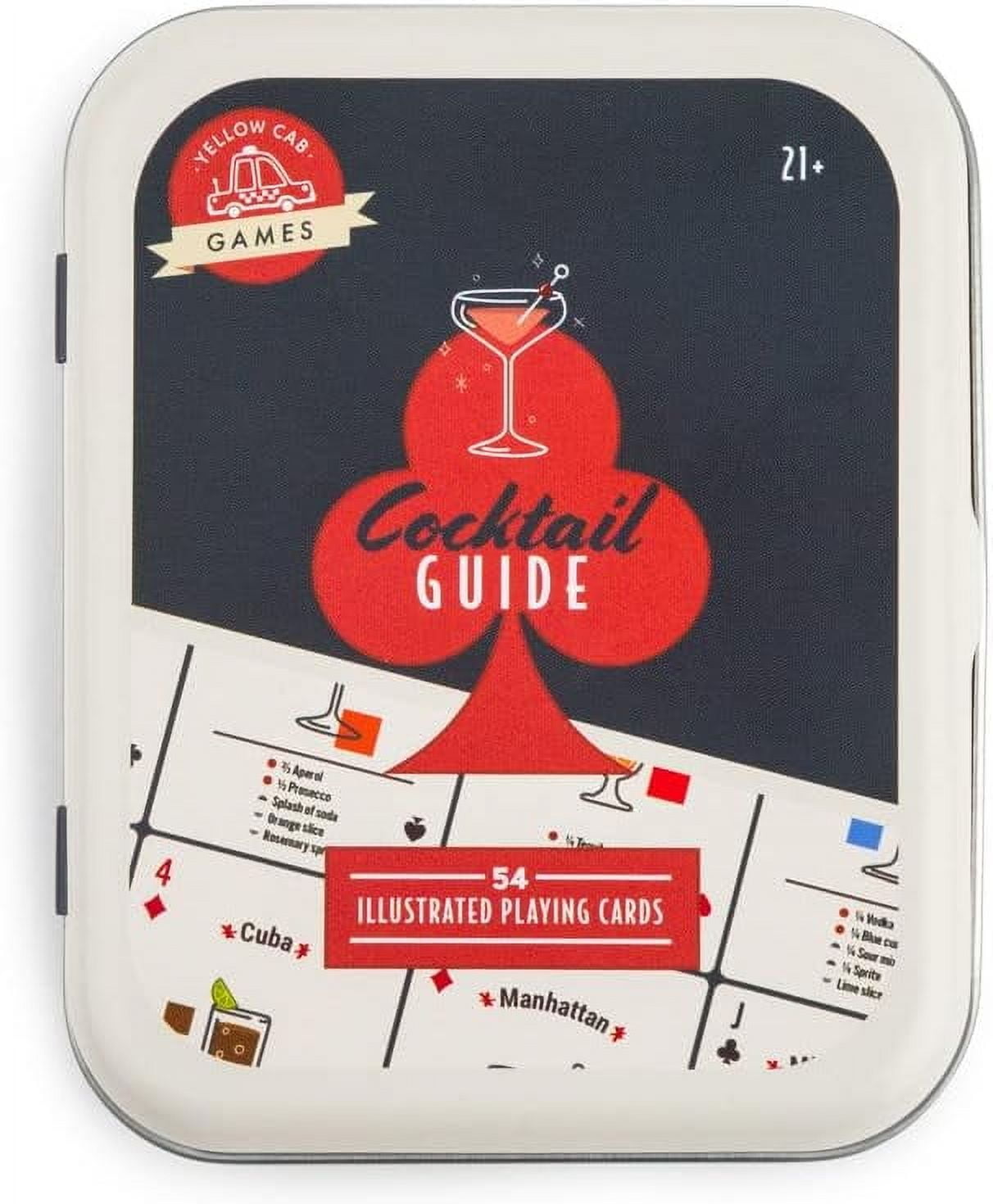 Yellow Cab Games Cocktail Themed Playing Cards - Walmart.com