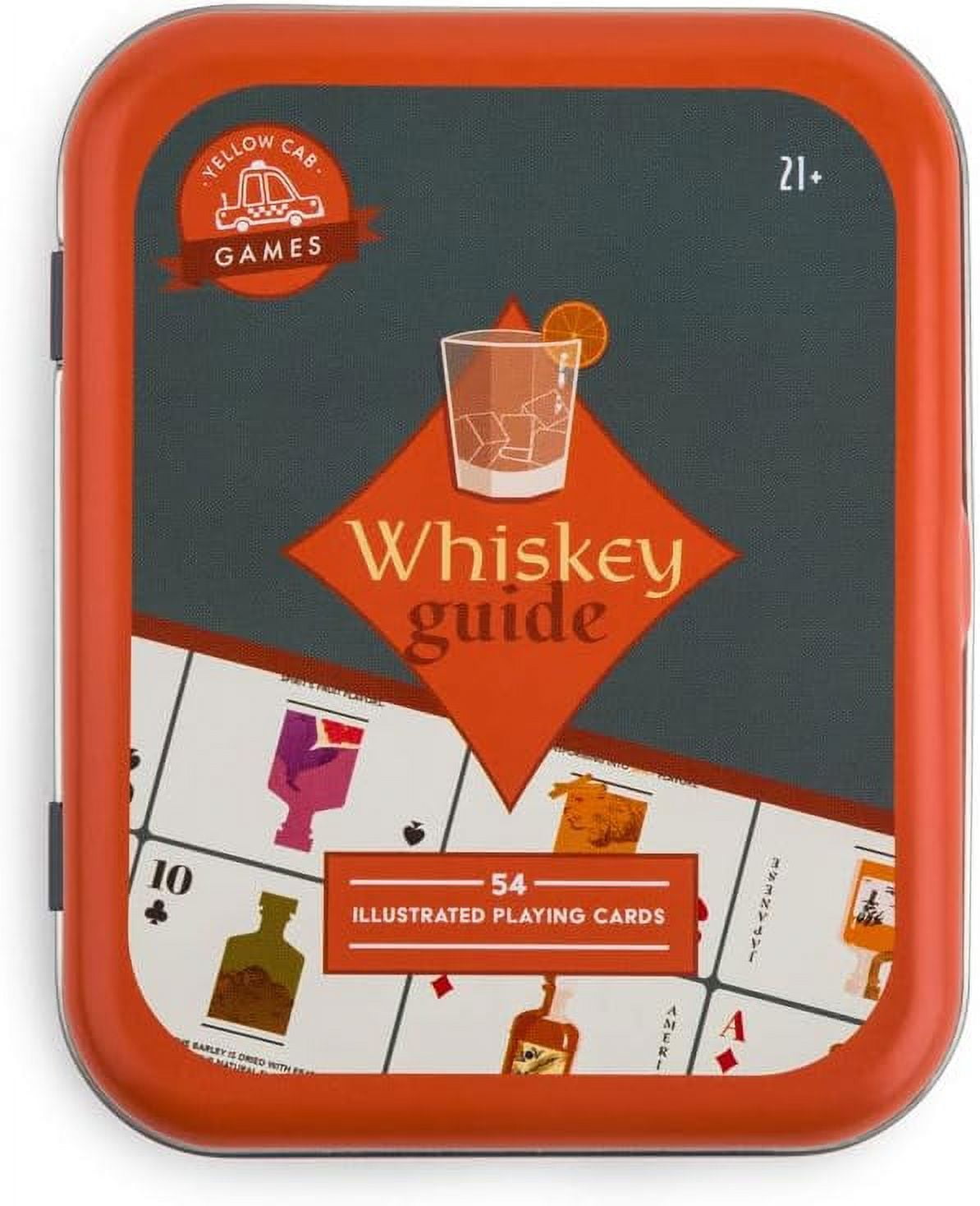 Yellow Cab Games Whiskey Playing Cards - Themed Cards for Teens Adults ...