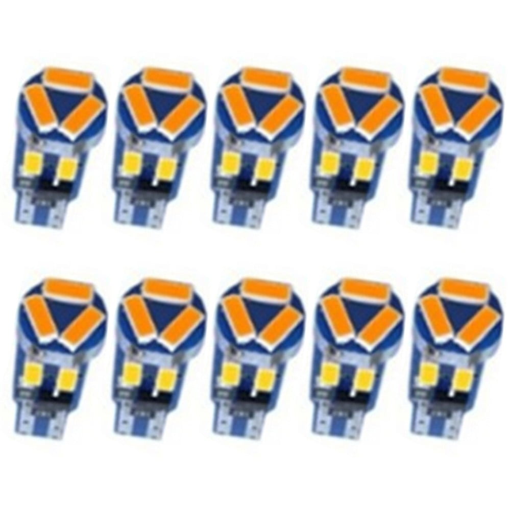 Yellow Car Dashboard Light T5 4014 7Smddashboard Display Light Car Led ...