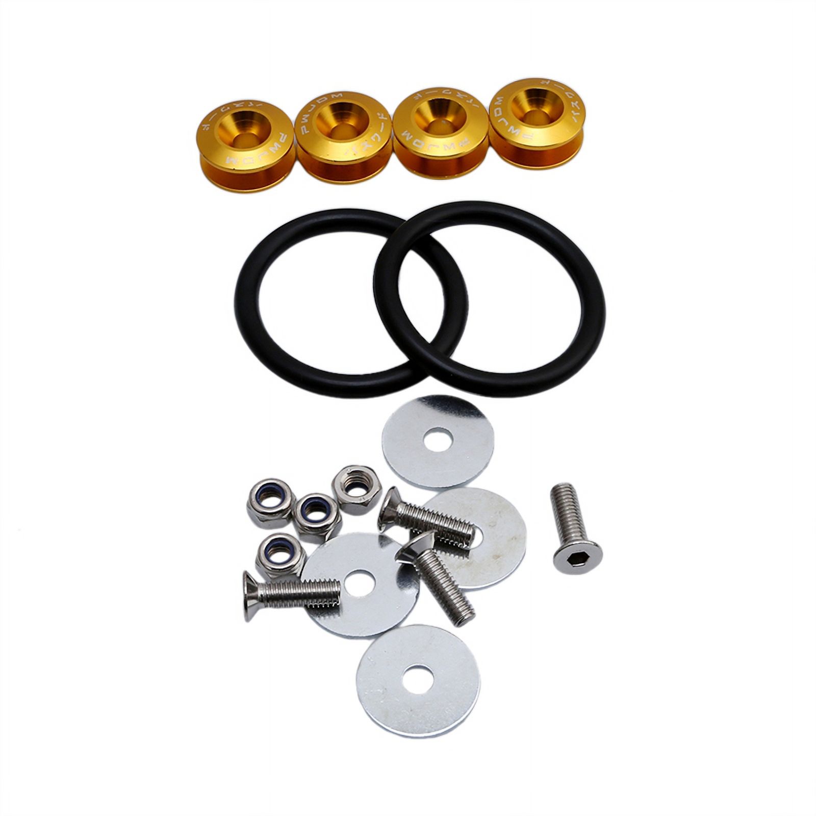 Yellow-Car Quick Release Fasteners, Front Bumper, Rear Bumper ...