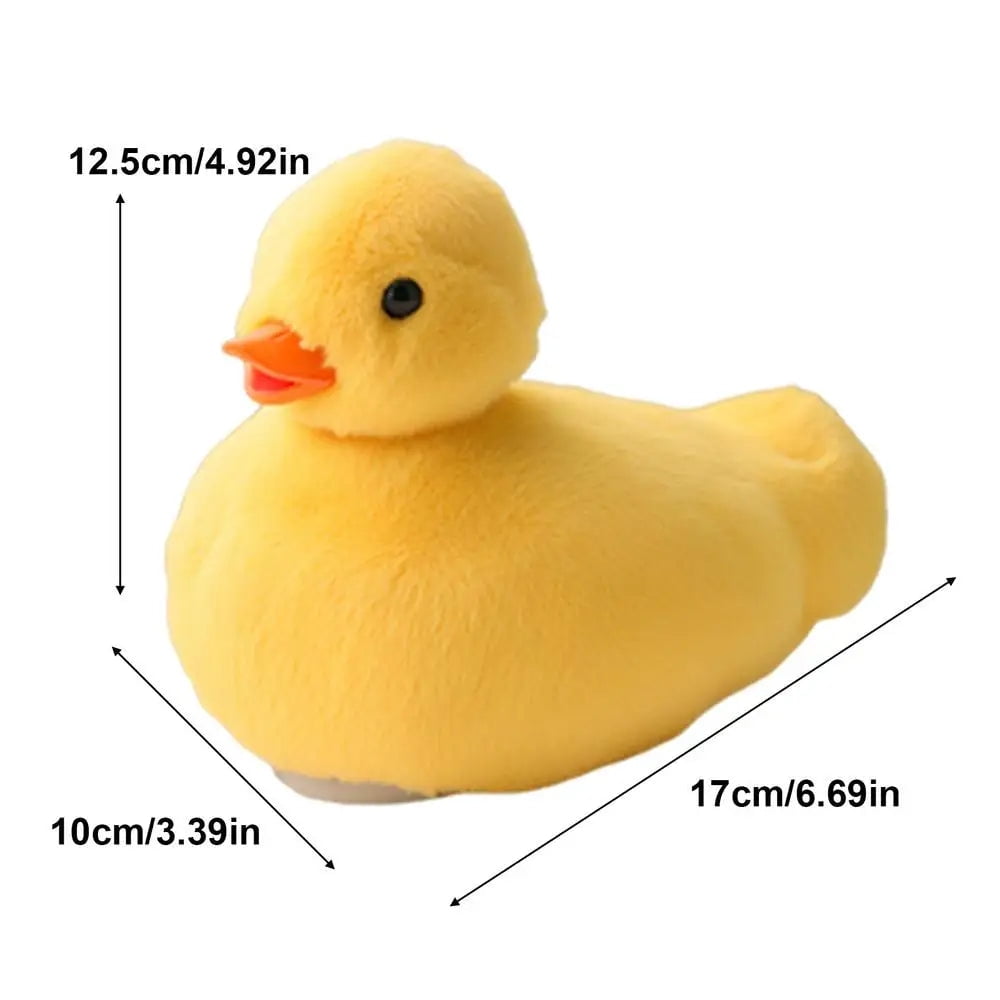 Interactive Quacking Duck Plush Toy - Swings Left and Right for Fun ...